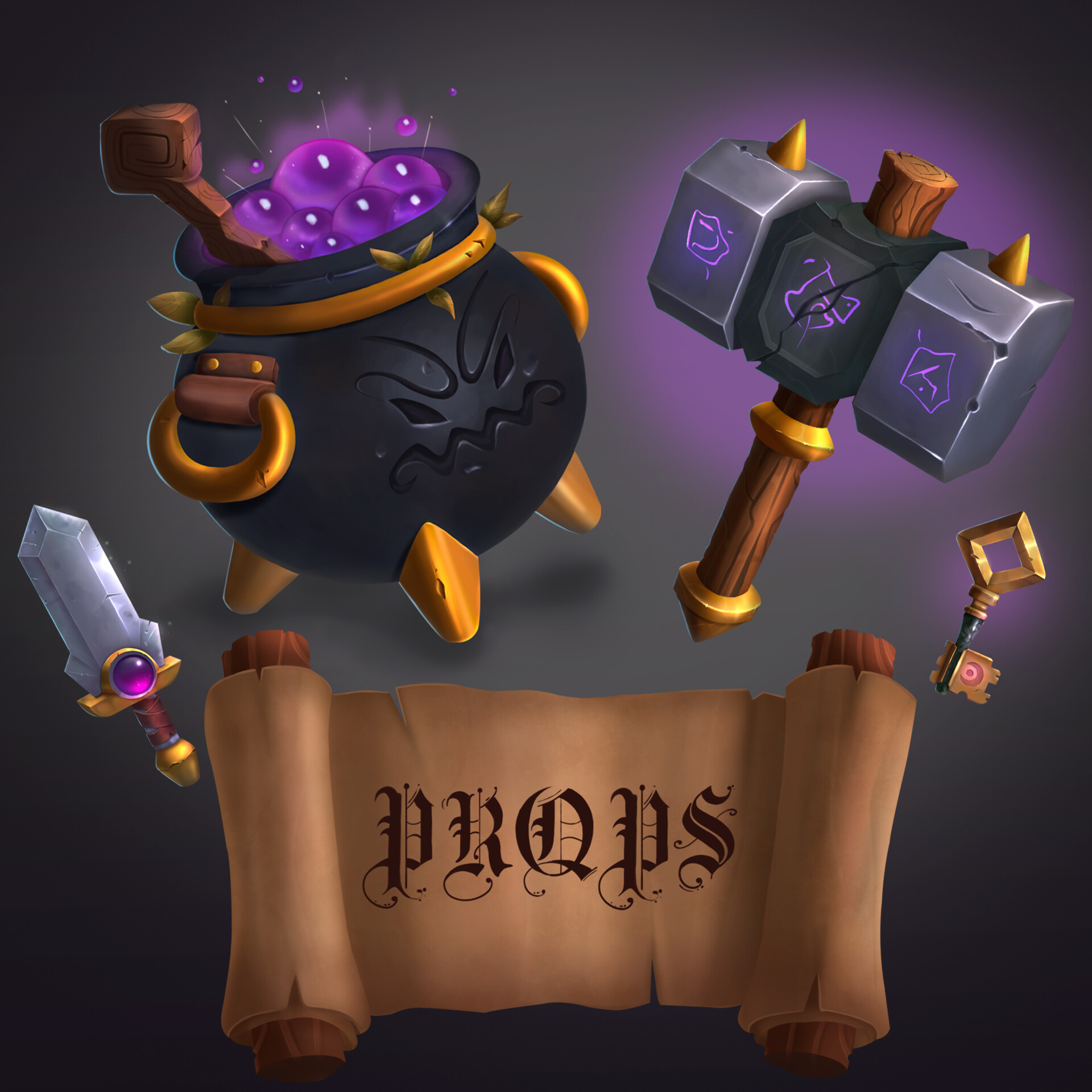 ArtStation - Magic Props