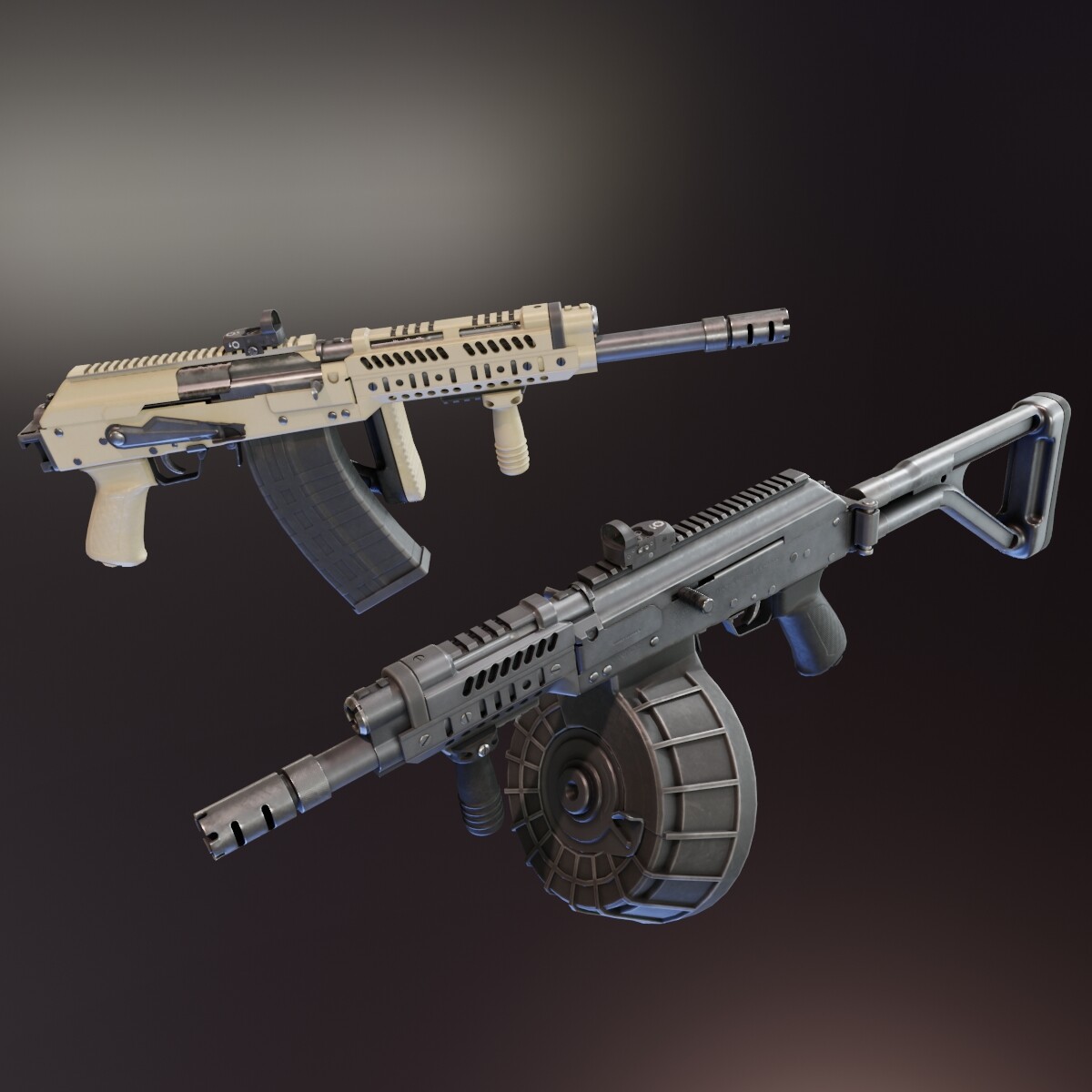 ArtStation - Saiga-12 Custom
