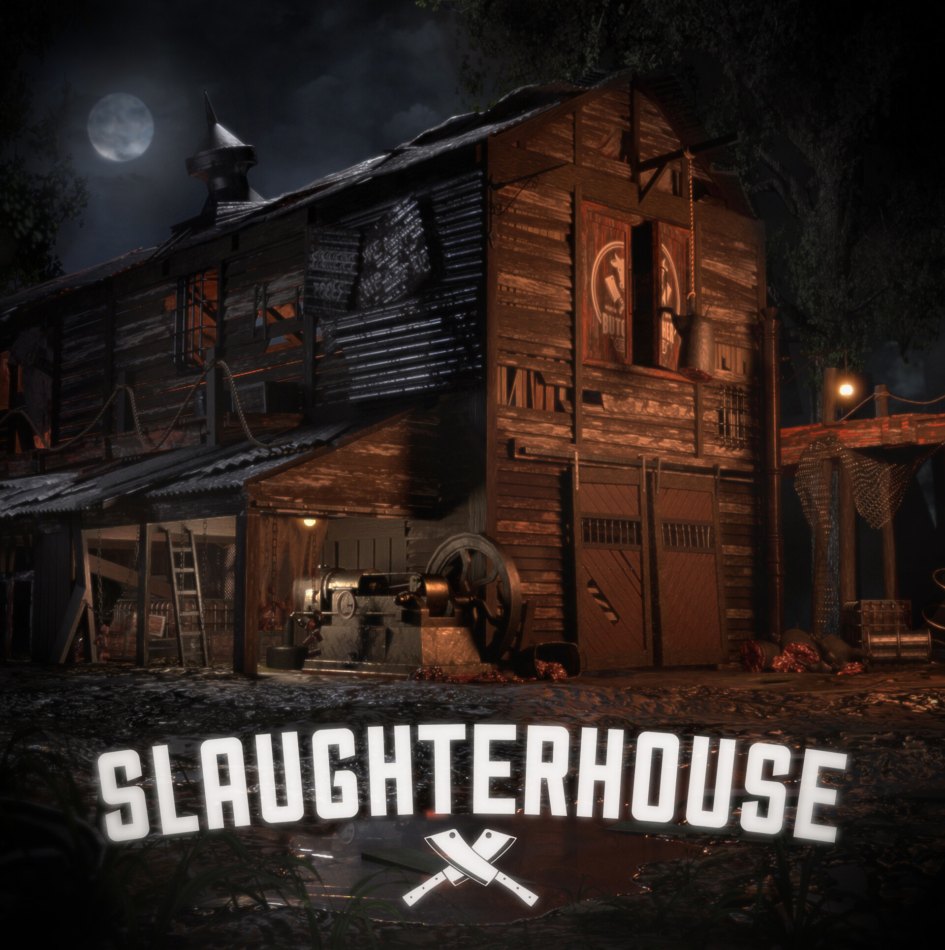 ArtStation - The Slaughterhouse - Environment