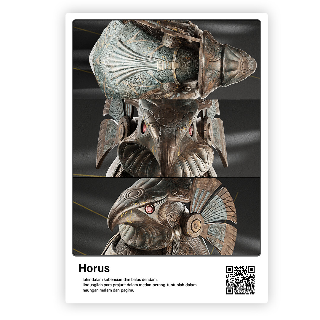 ArtStation - Horus Mask
