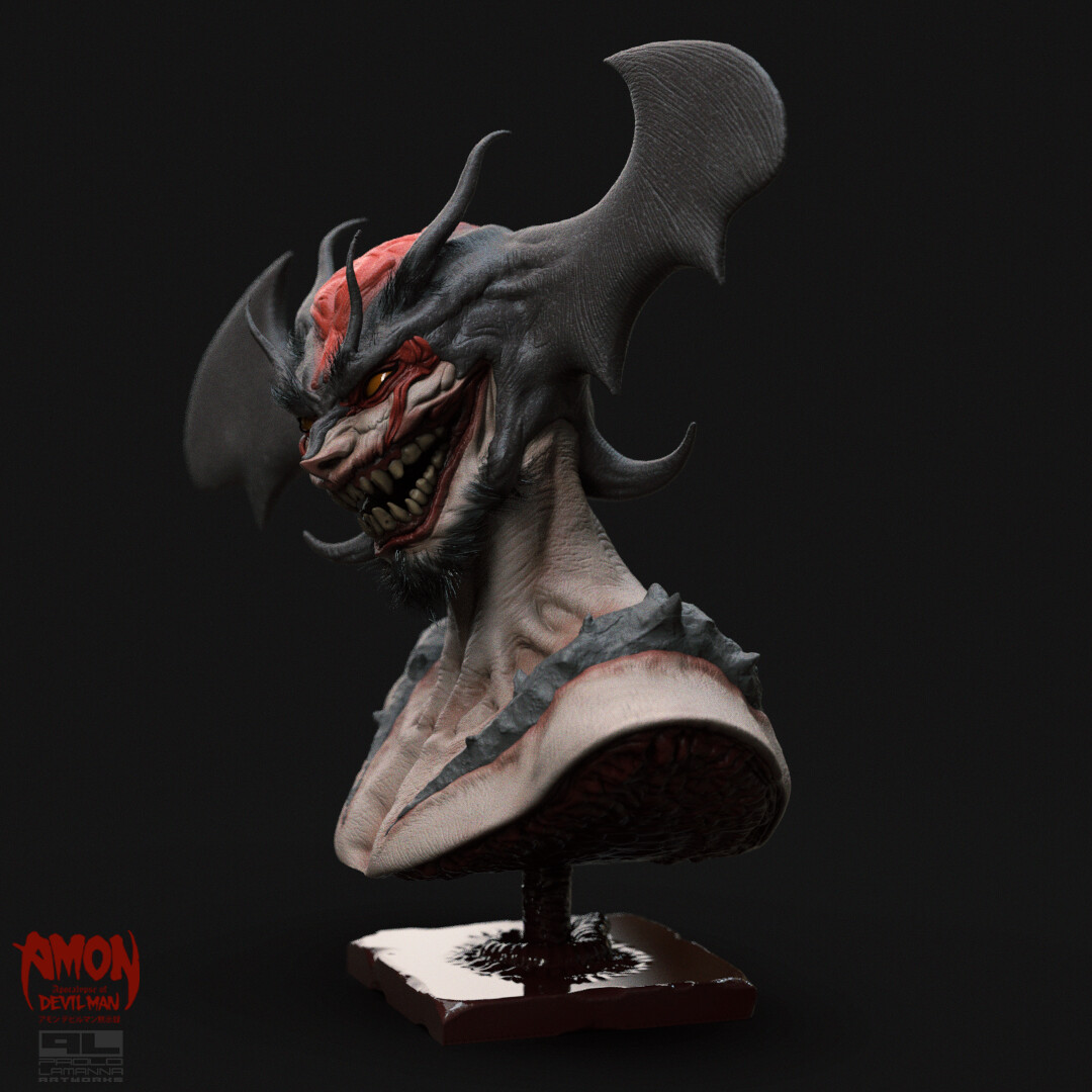 ArtStation - DEVILMAN bust