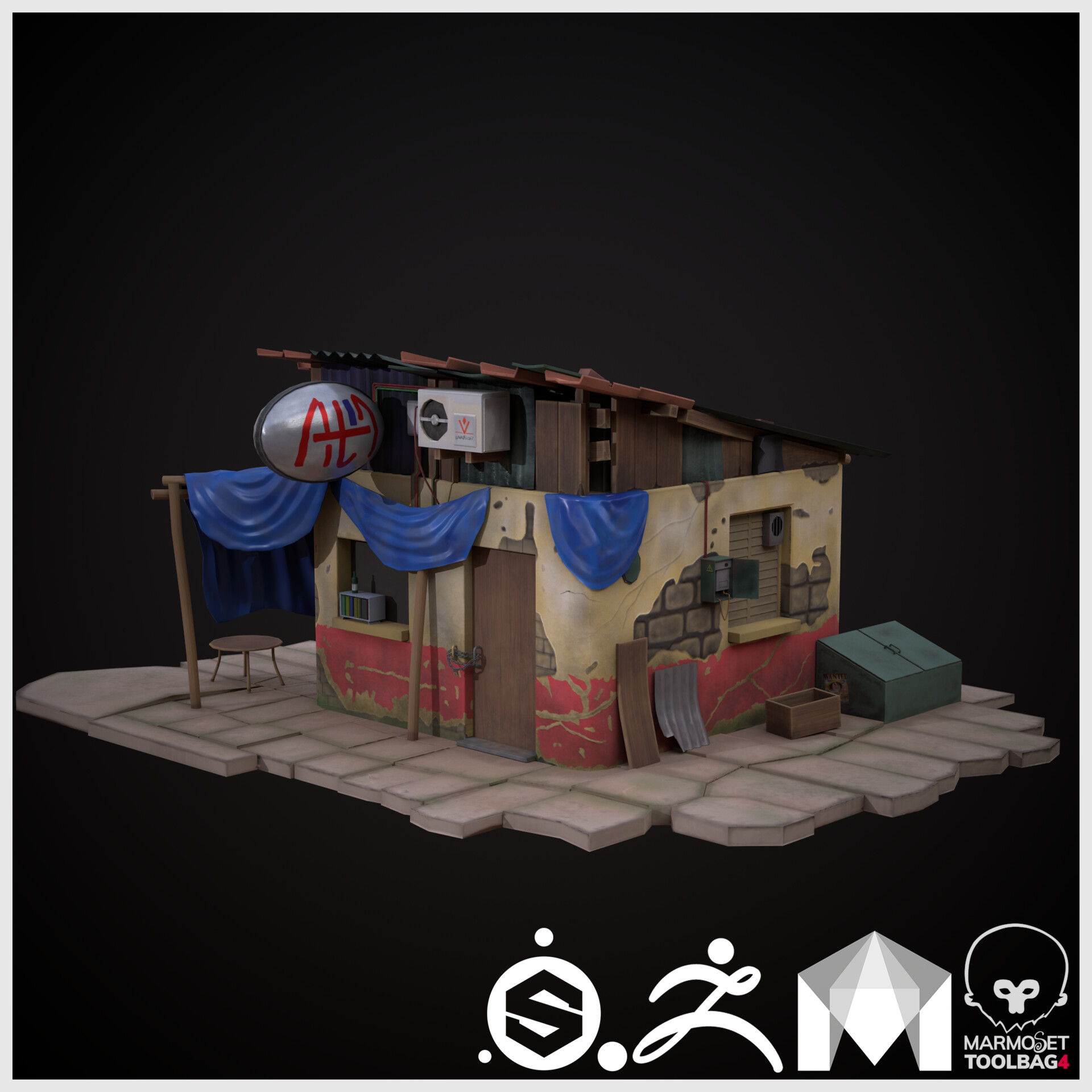 ArtStation - 3D Game Ready Environment