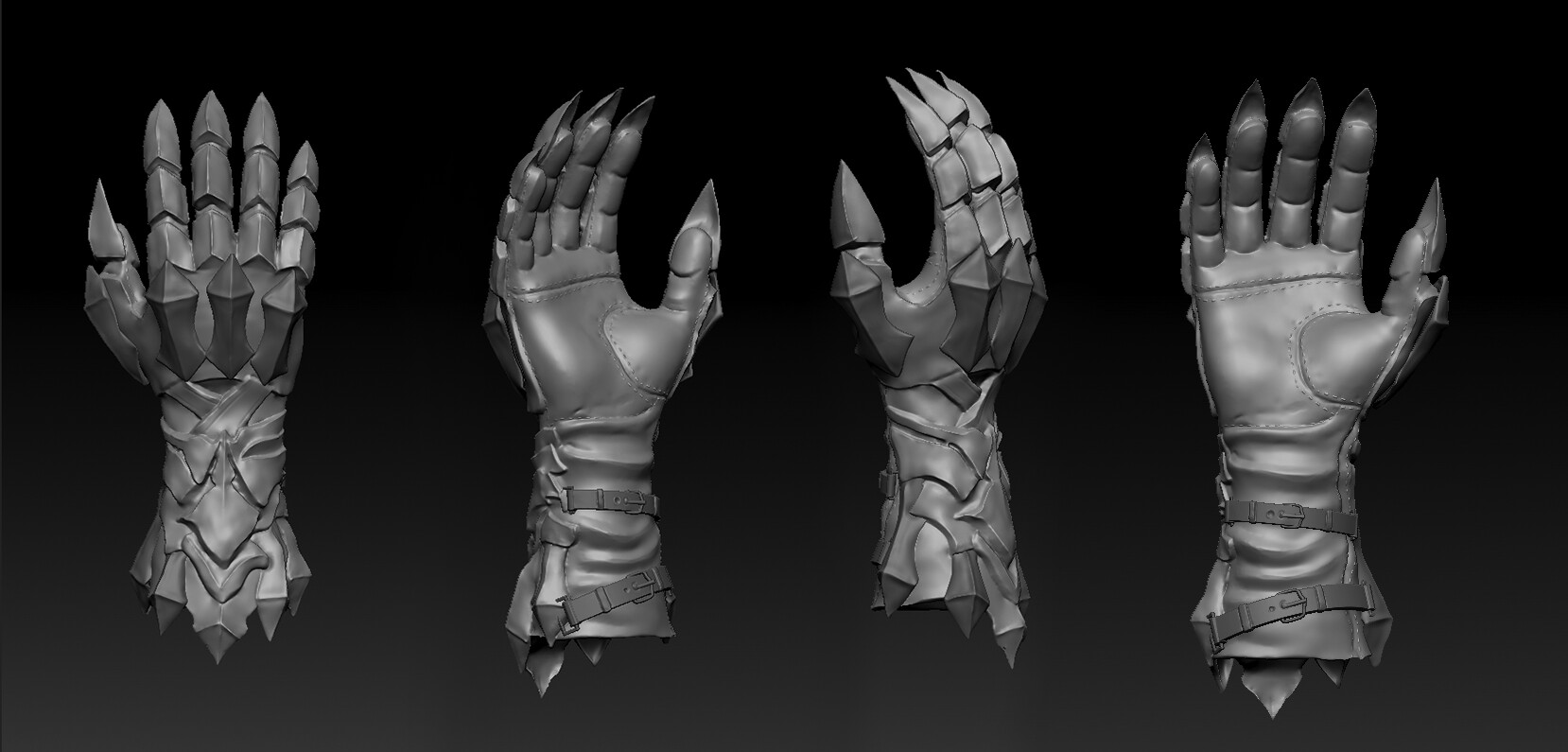 ArtStation - Necromancer Gauntlet