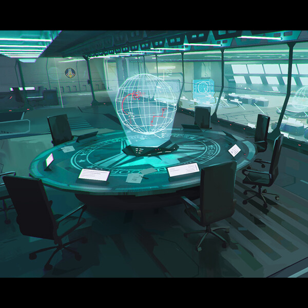 ArtStation - Control room & lab