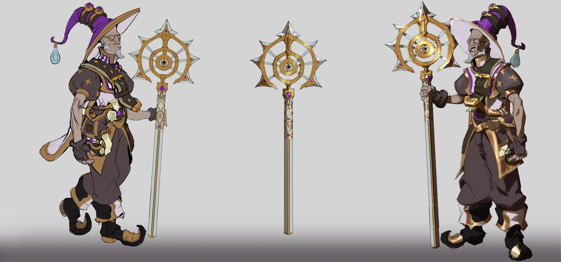 ArtStation - Gates of destiny: Galactic Wizard