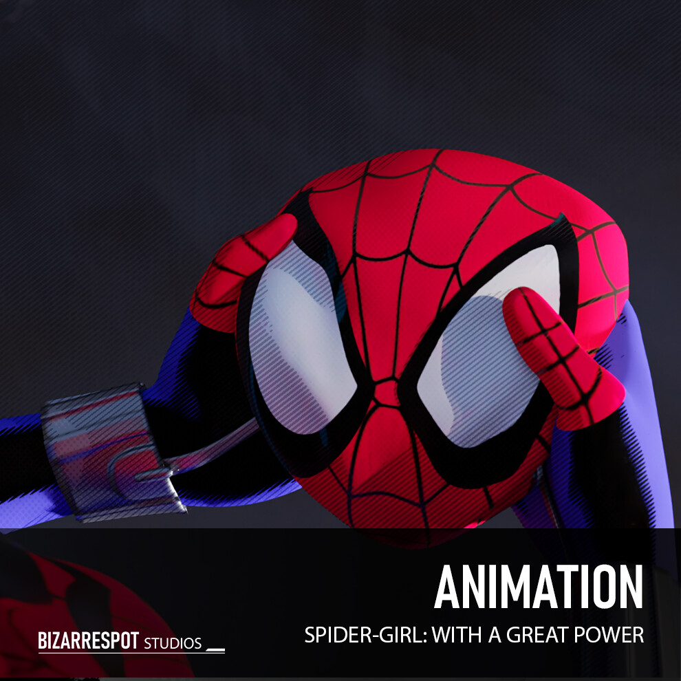 ArtStation - Spider-Girl | Beyond the Spider-Verse Fan Animation ...