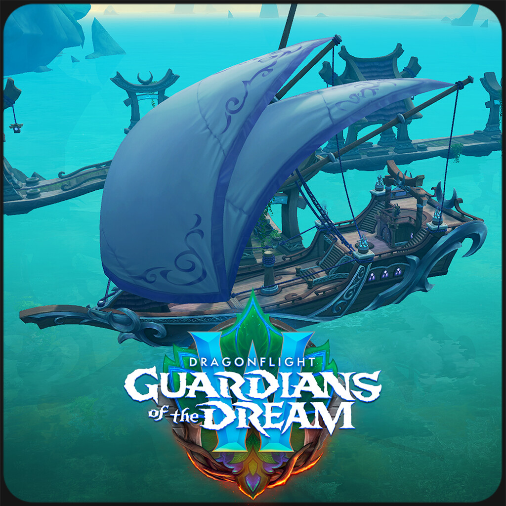 ArtStation - World of Warcraft: Night Elf Transport Ship