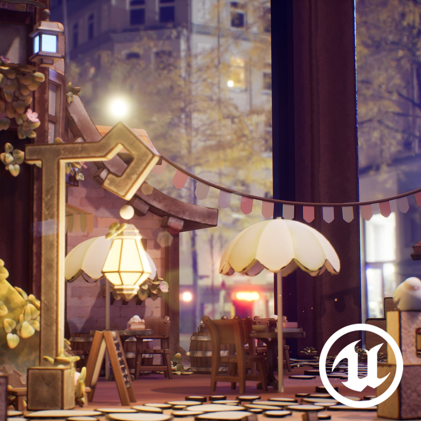 ArtStation - Miniature at Night