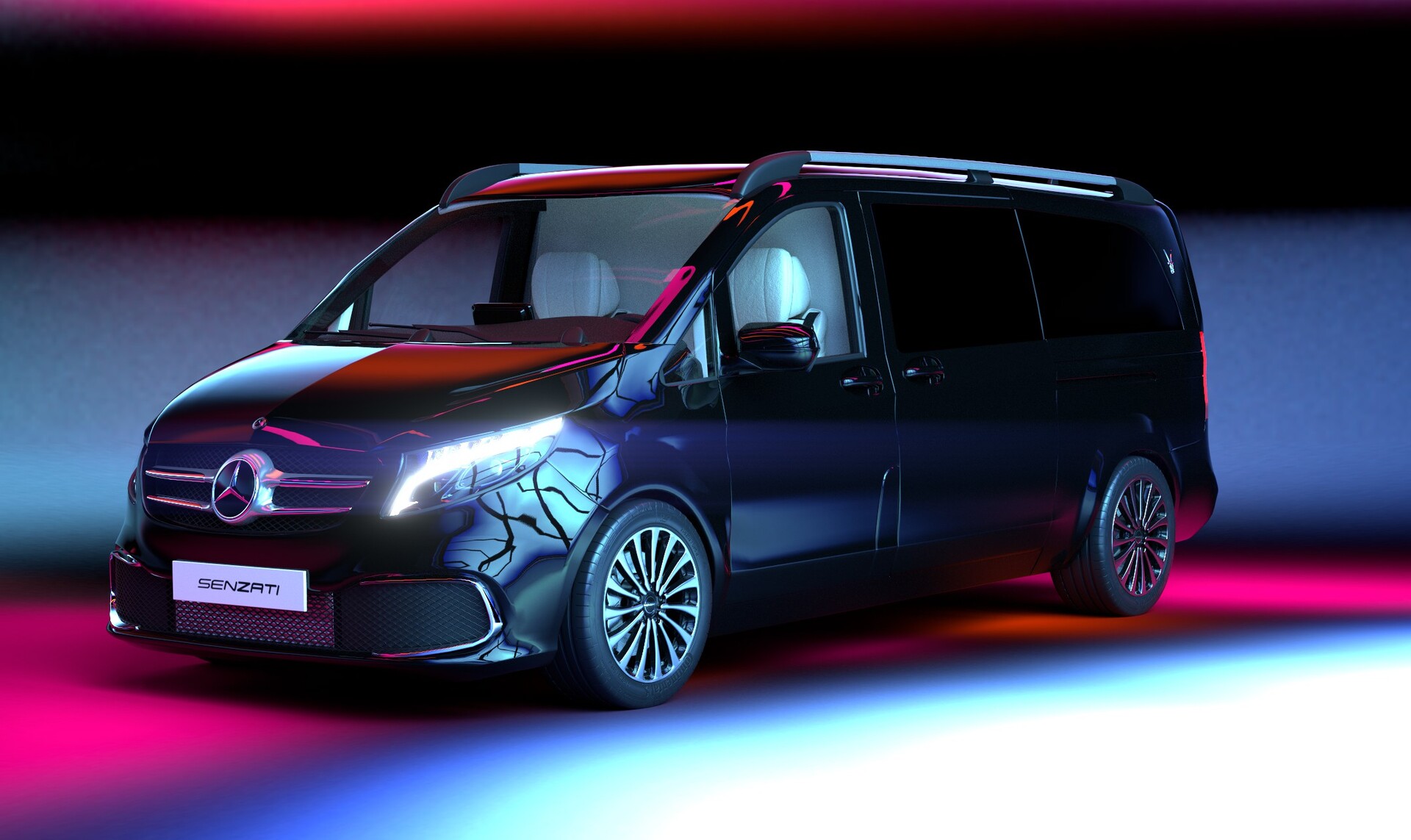 ArtStation - Benz V-Class