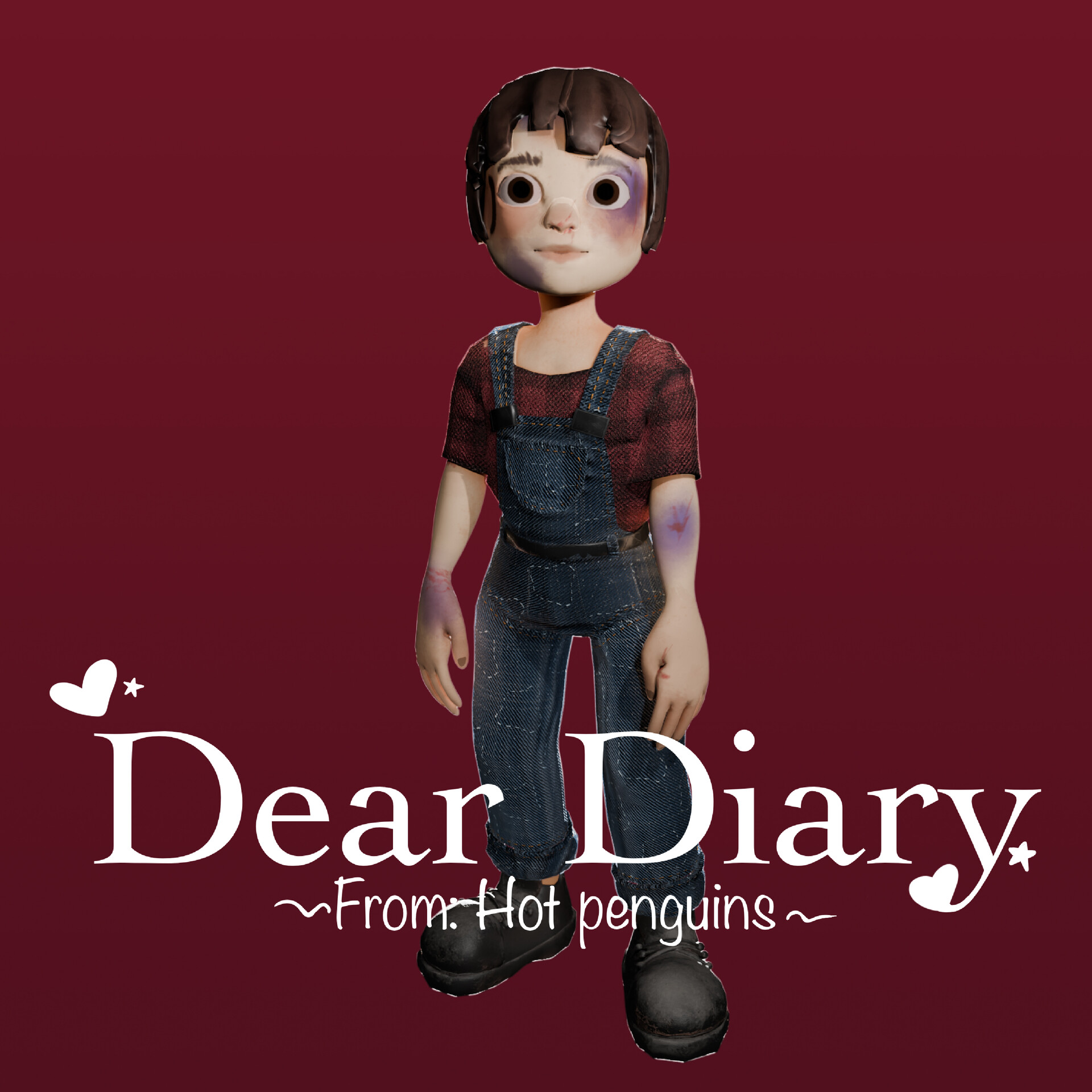 ArtStation - Main character from Dear diary