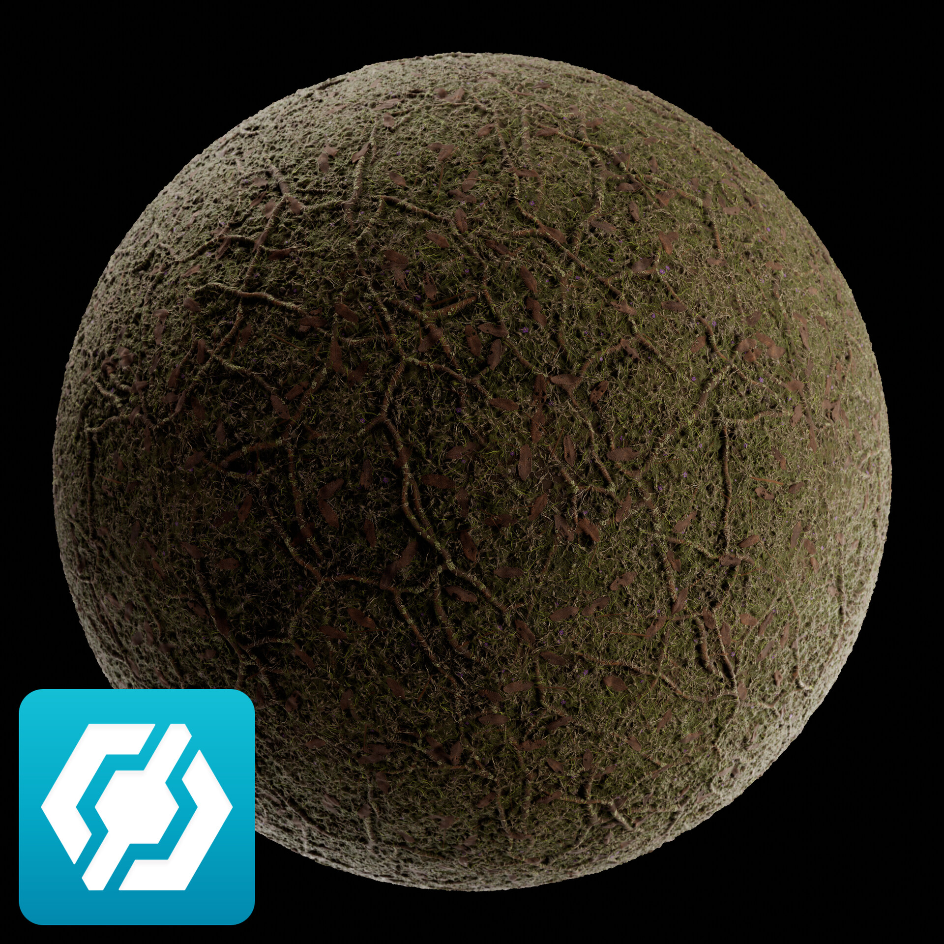 ArtStation - Roots Covered Soil