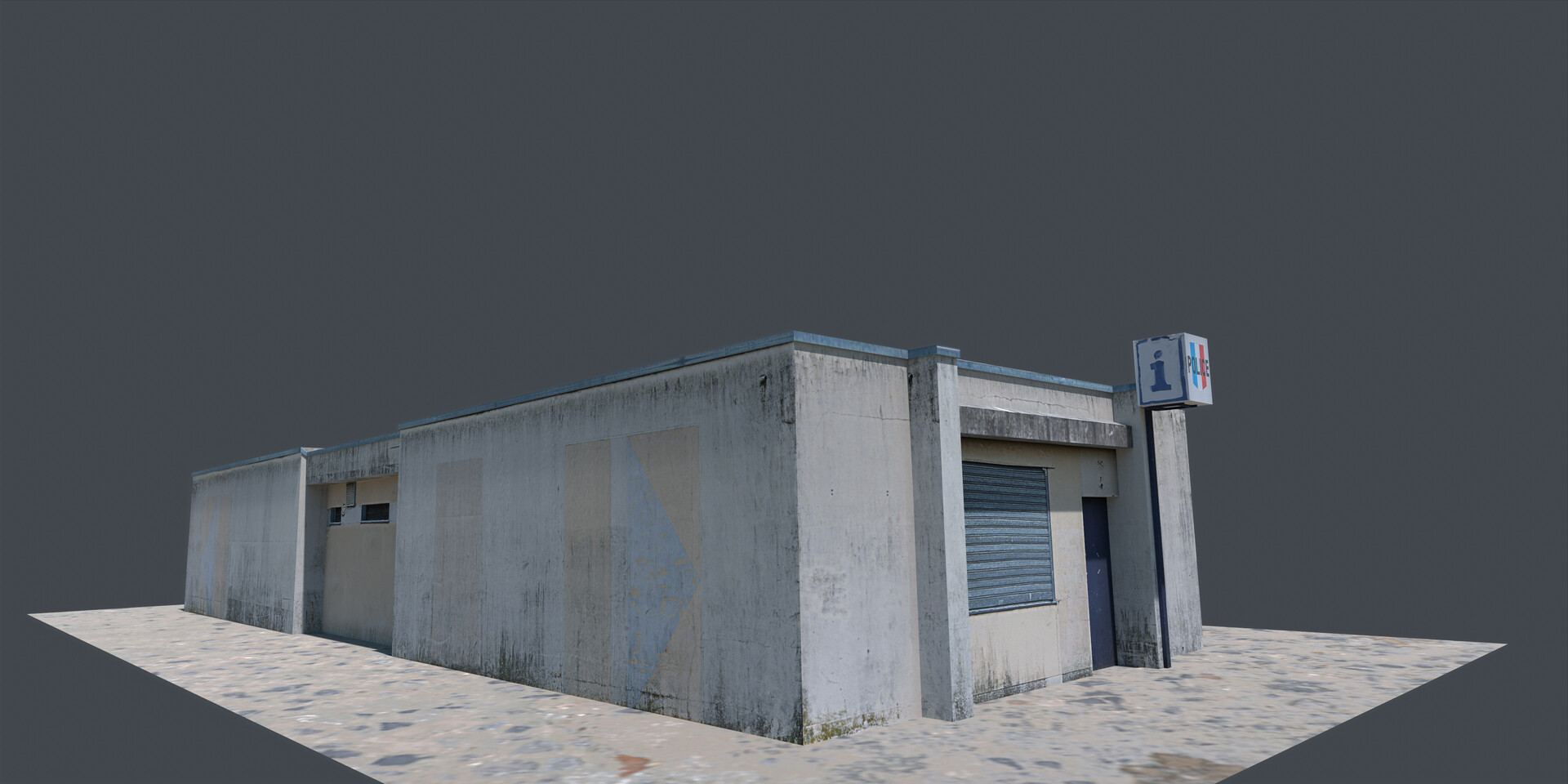 ArtStation - Police Post