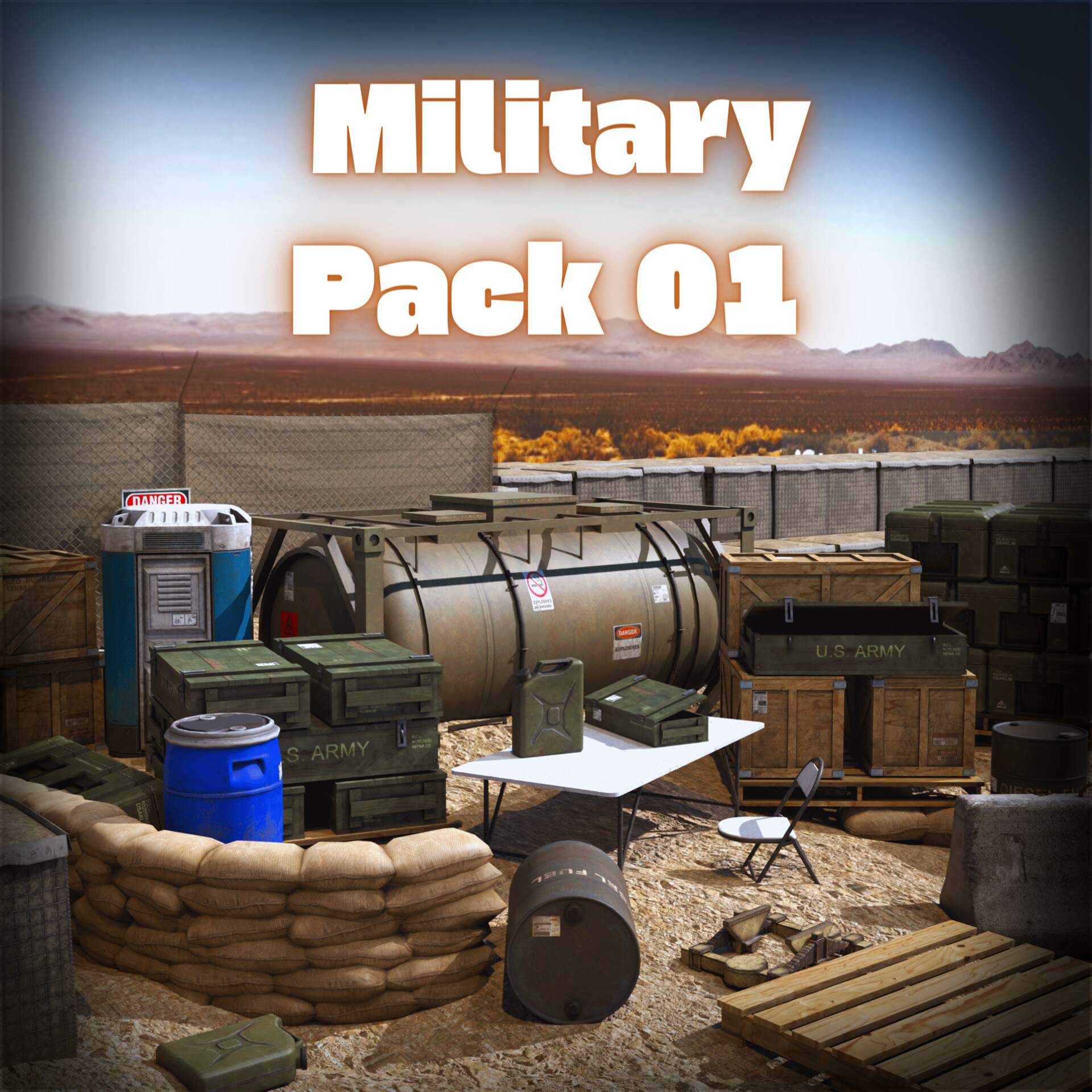 ArtStation - Military Pack 1