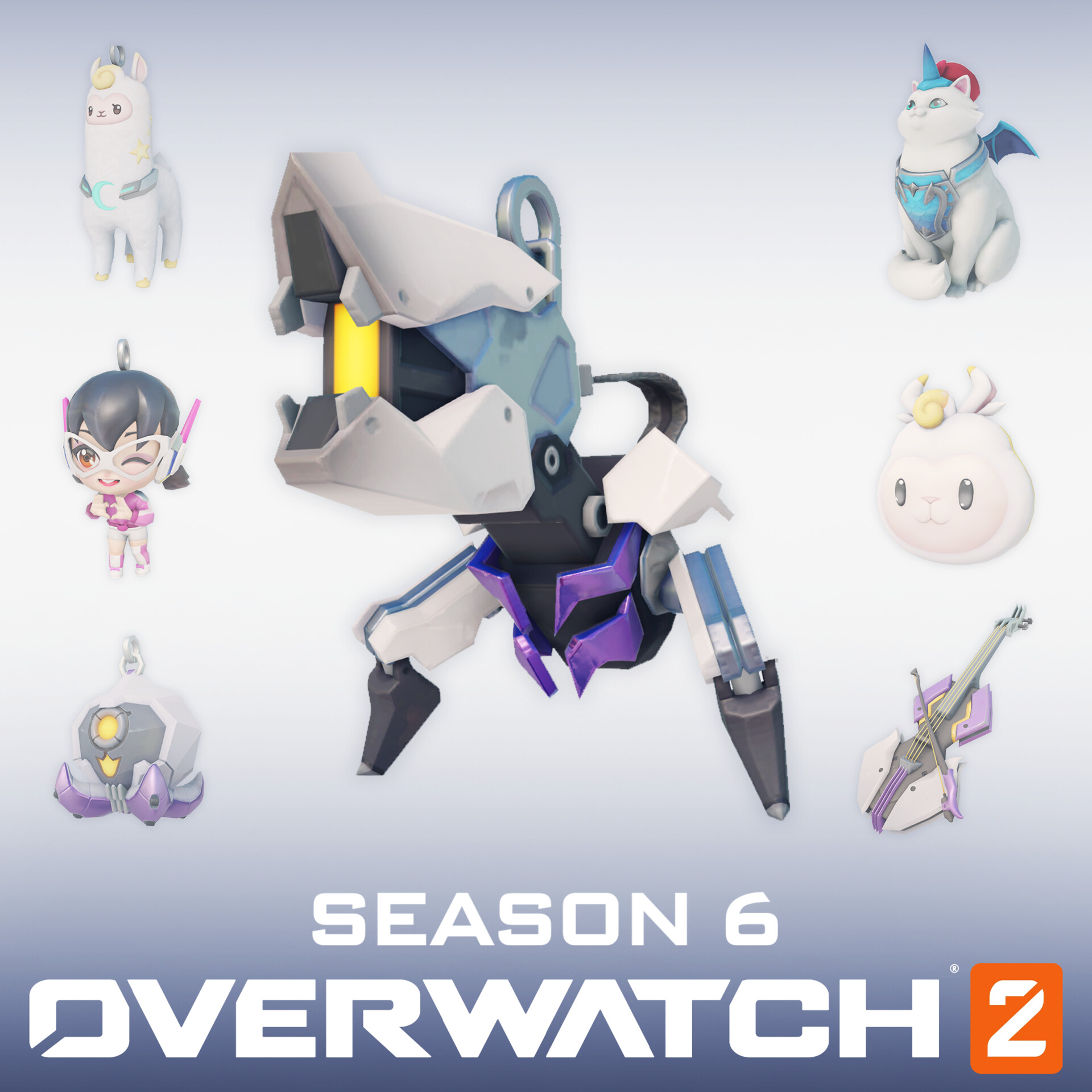 ArtStation - Overwatch 2 - Season 6: Invasion Rewards