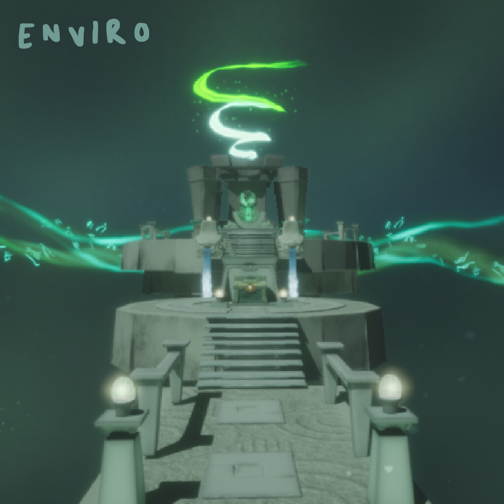 ArtStation - TotK Rauru's Blessing Fanart Recreation