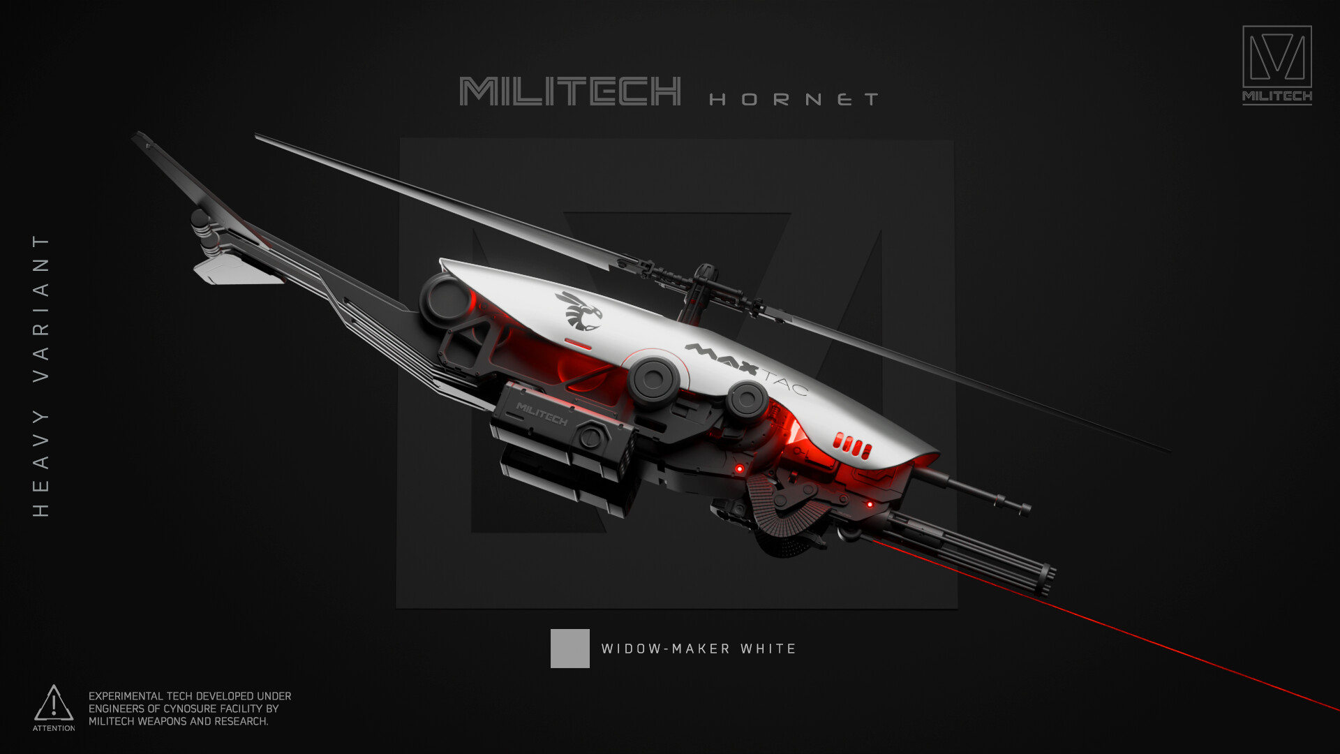 ArtStation - Militech Hornet UAV for Maxtac | Cyberpunk 2077 Fanart concept