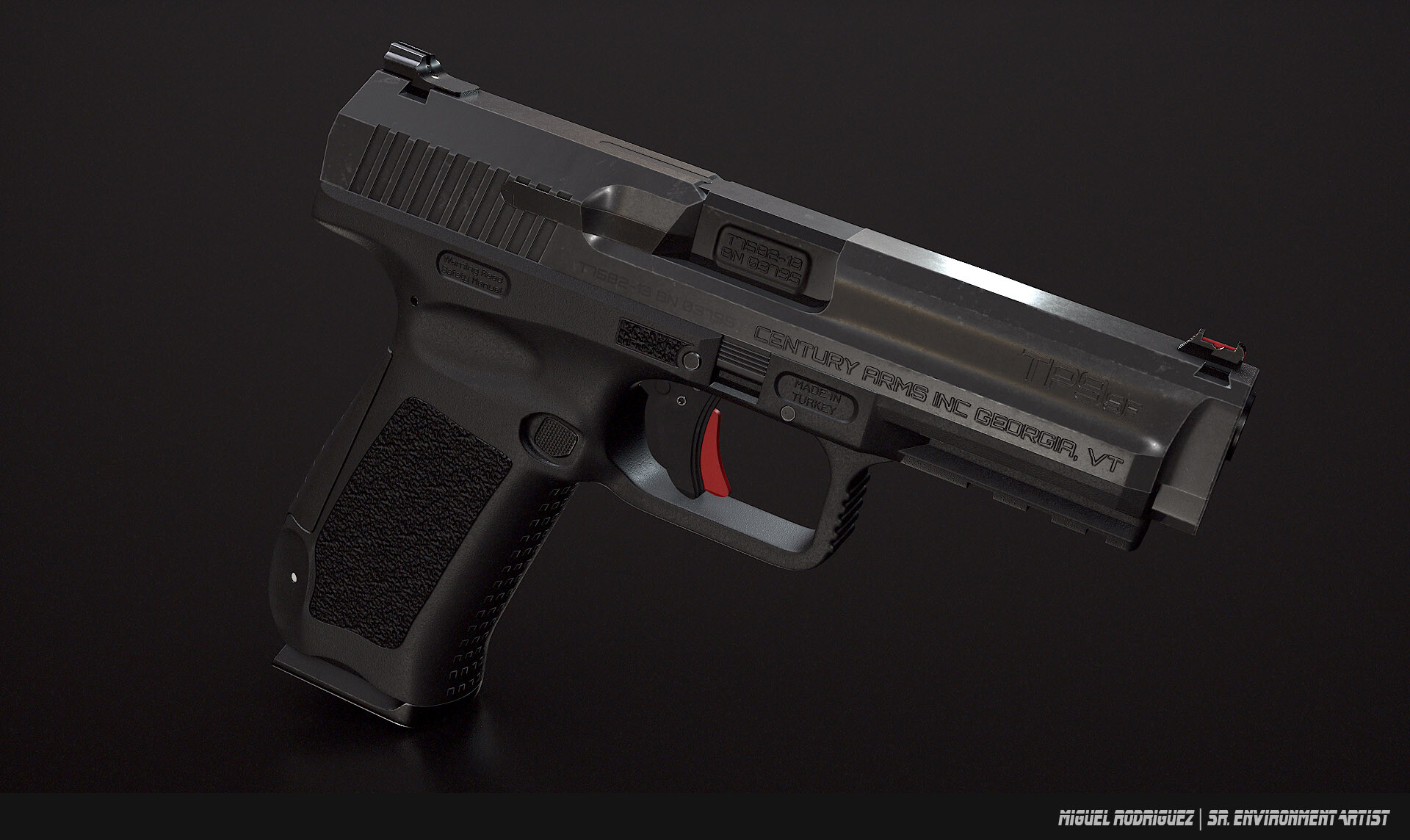ArtStation - Hard Surface Study Canik TP9 SF