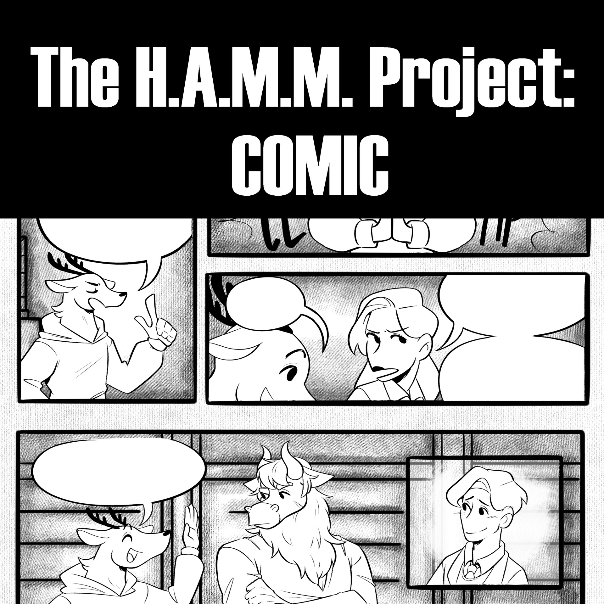 ArtStation - The H.A.M.M. Project - Comic
