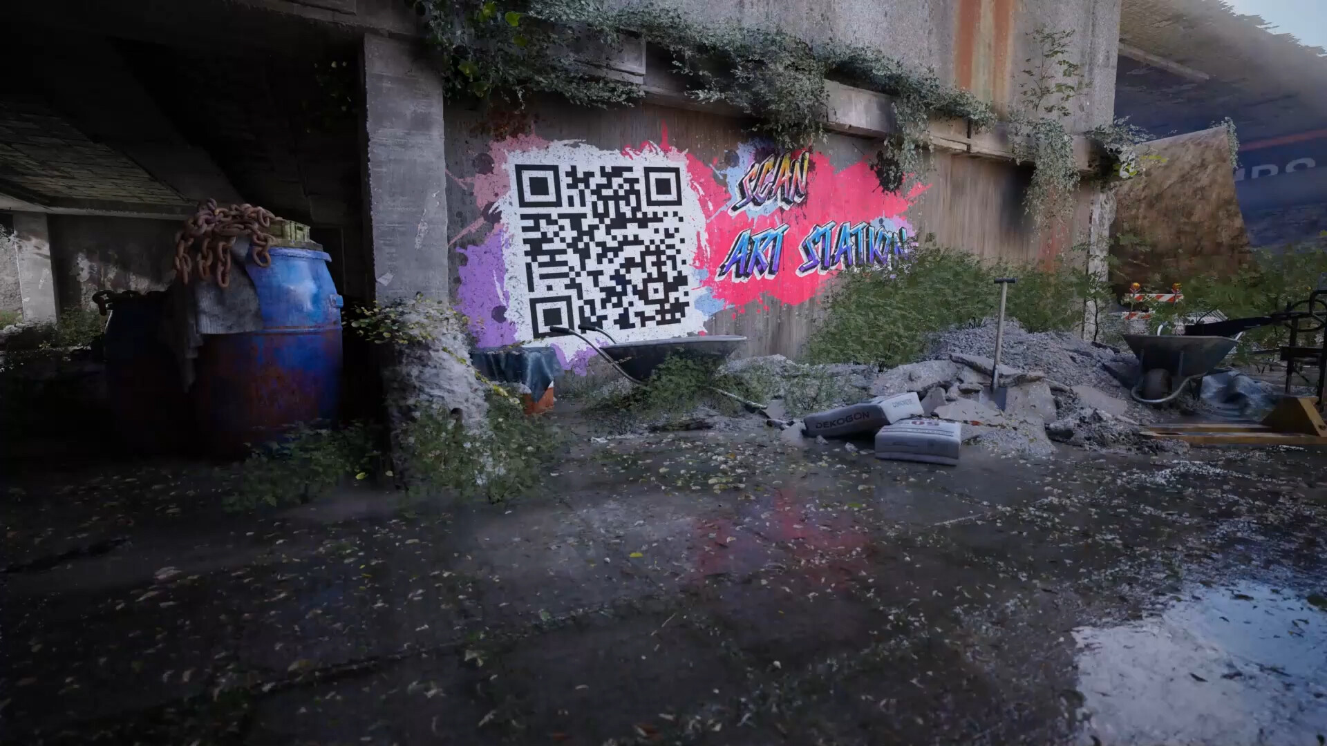 ArtStation - 3D Environment Site "Modelling, Texturing & Lighting"