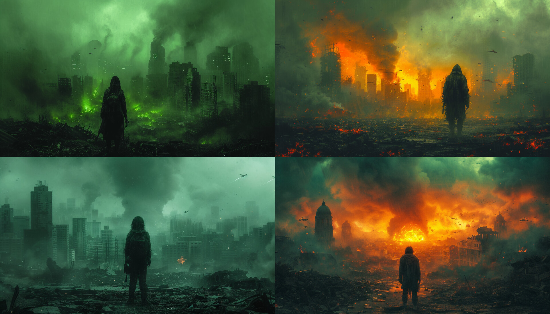 ArtStation - Worlds Collide: The Aftermath of WW3 | #SyedArtMeetsAI