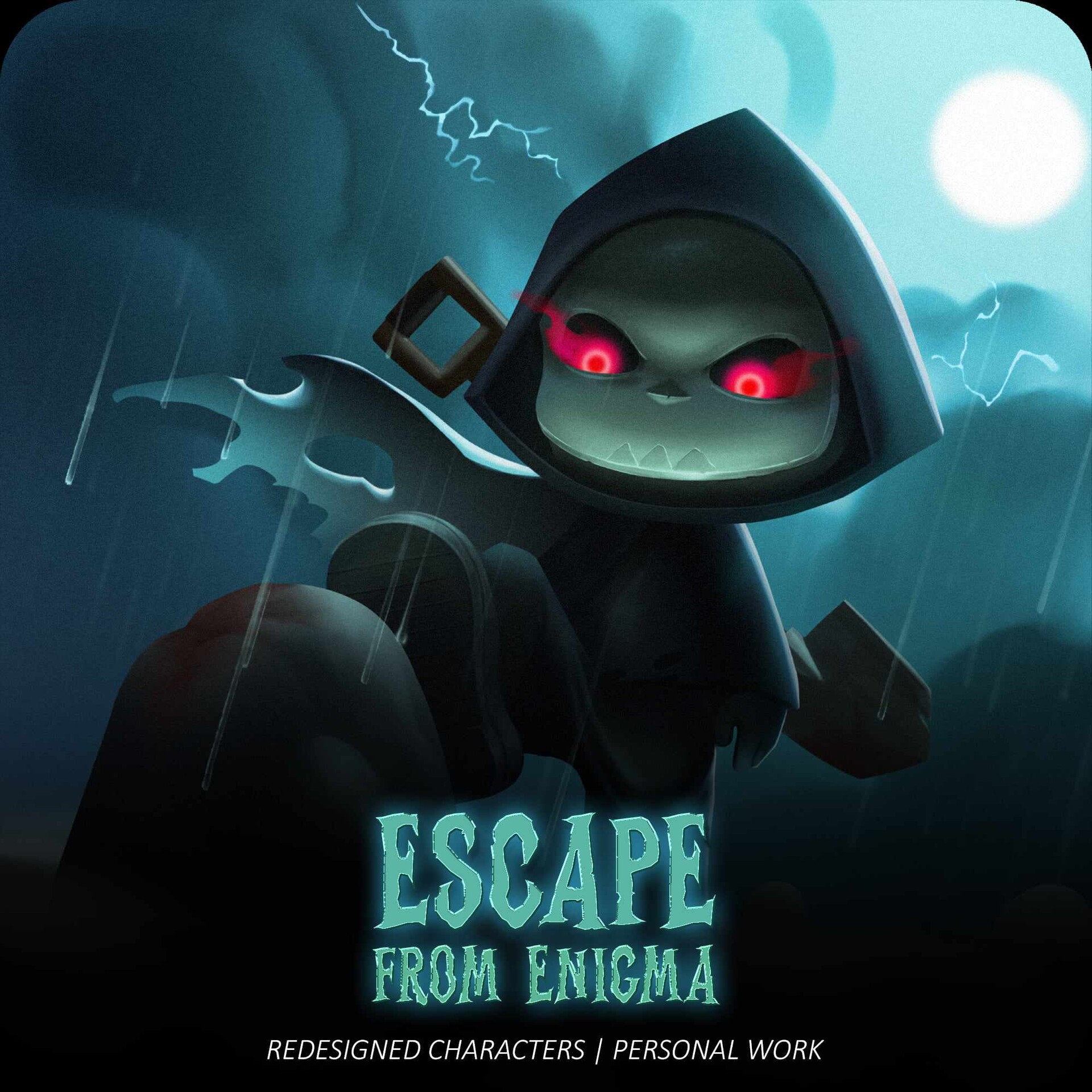 Jan Mark Miranda - Redesigned: Escape from Enigma (Characters)