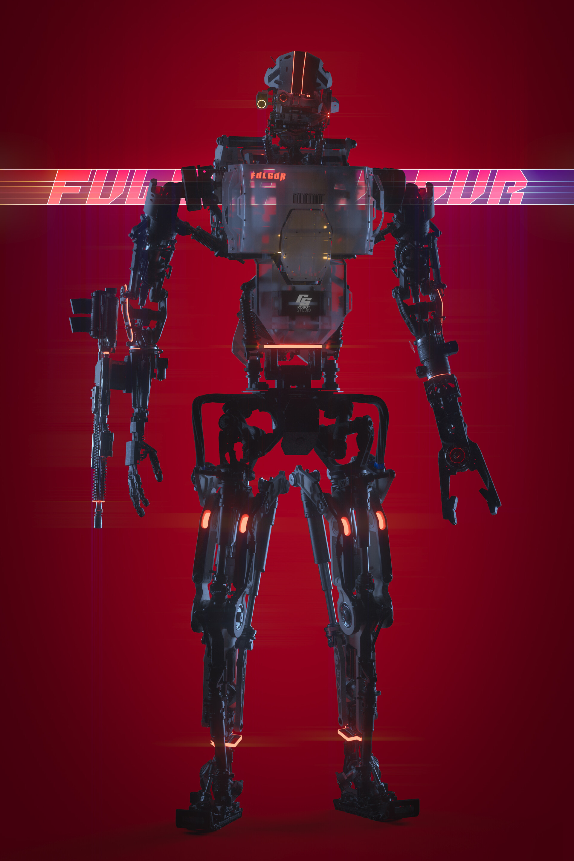 ArtStation - Fulgur | Robot for defense system and co-audit the ...