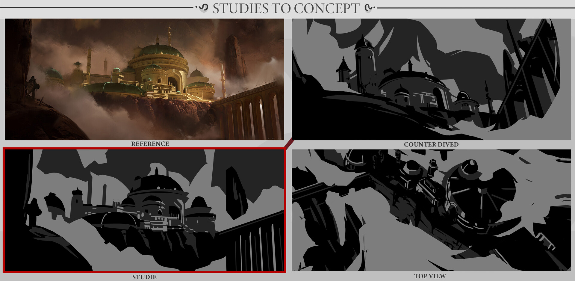 ArtStation - Studies - Studie to Concept