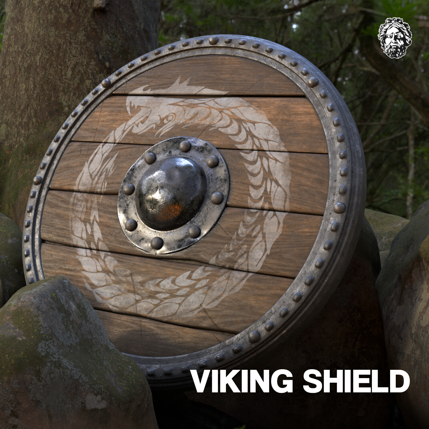 ArtStation - Viking Shield Model