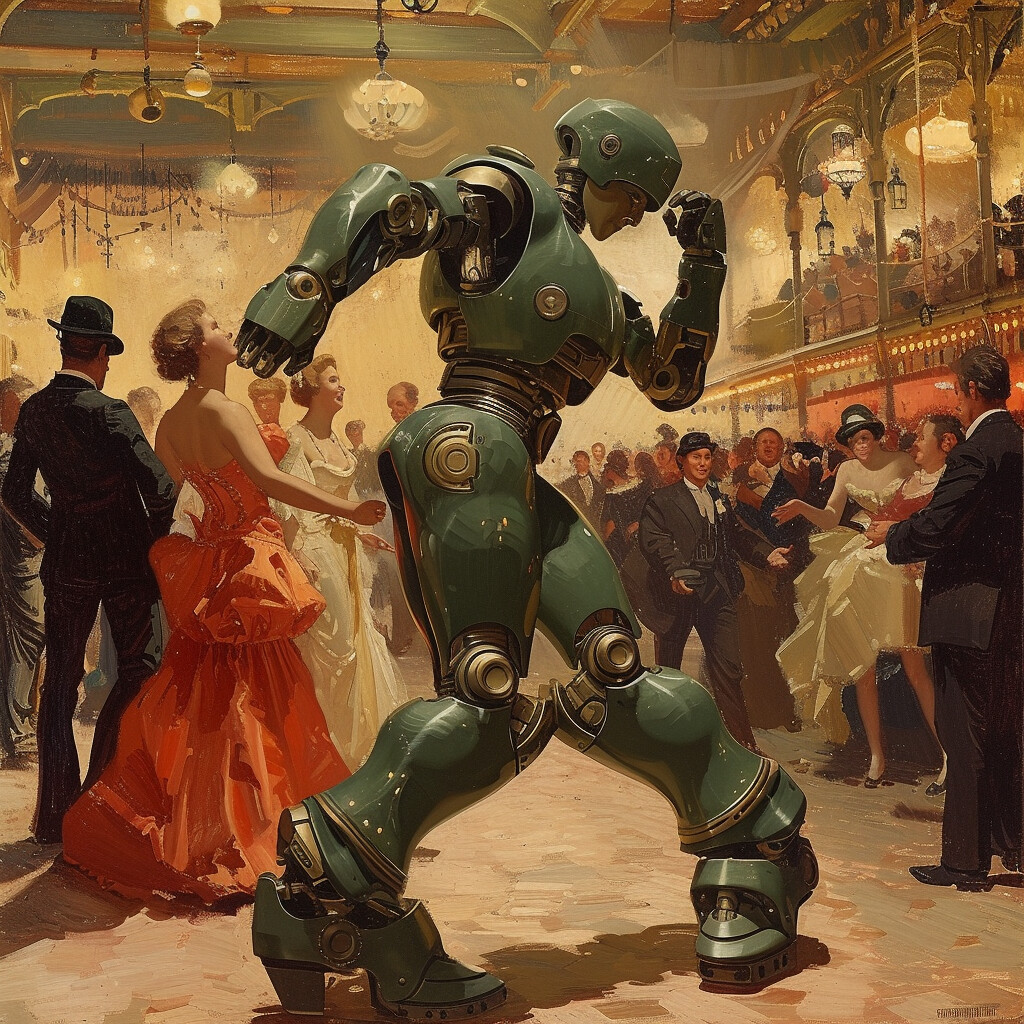 ArtStation - The Dancing Robot