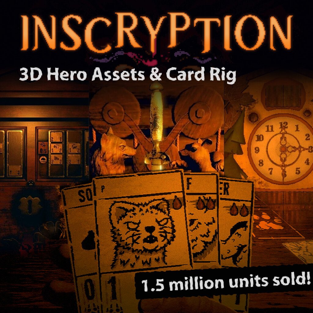 ArtStation - Inscryption - Hero Assets & Card Rig