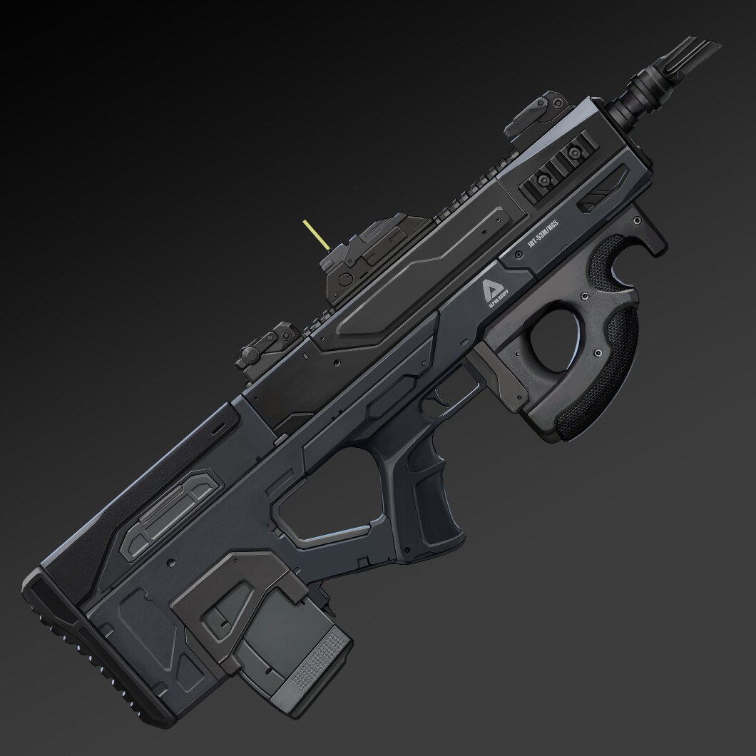 ArtStation - Another Pointless Bullpup