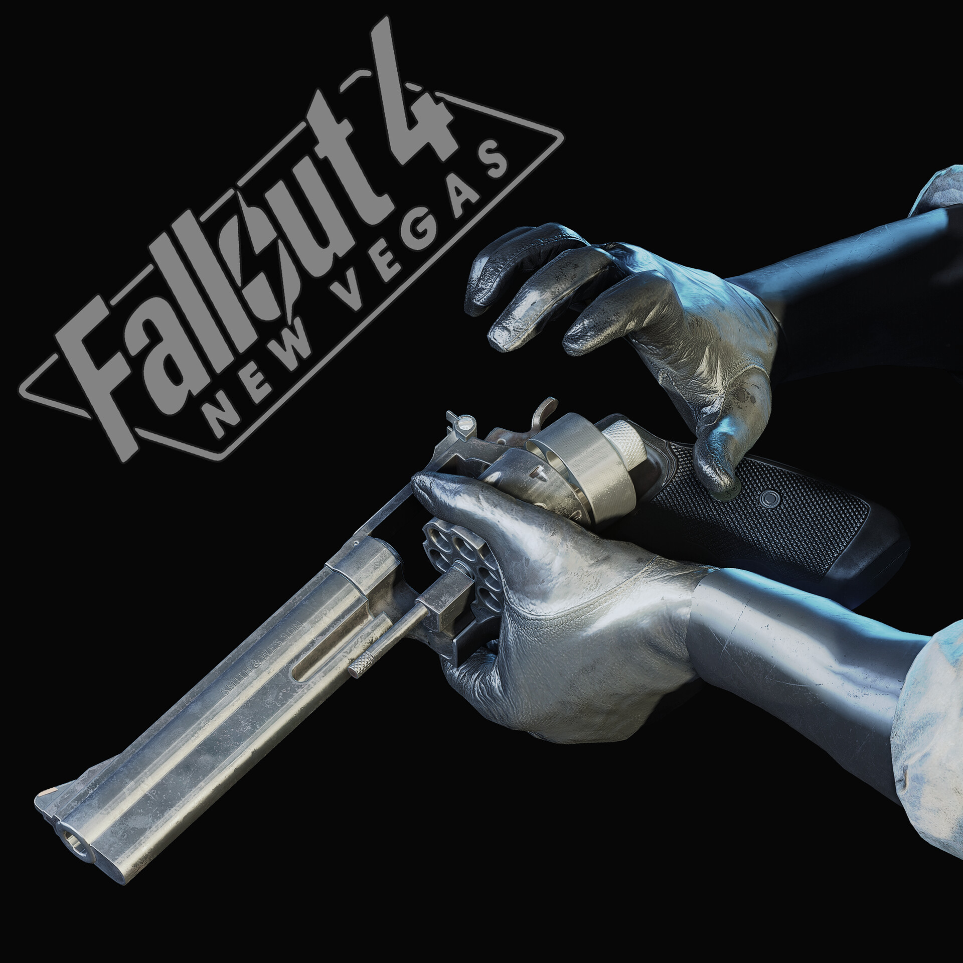 ArtStation - F4NV .44 Magnum Animations