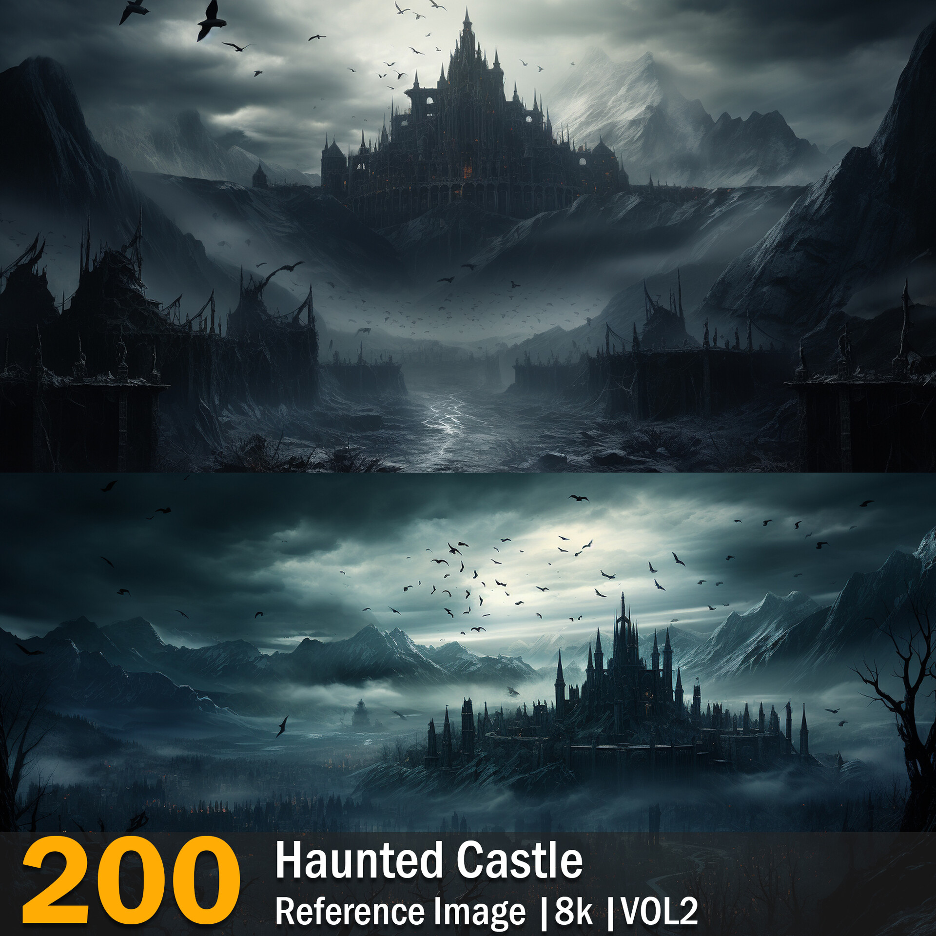 ArtStation - Haunted Castle | Reference Images | 8K