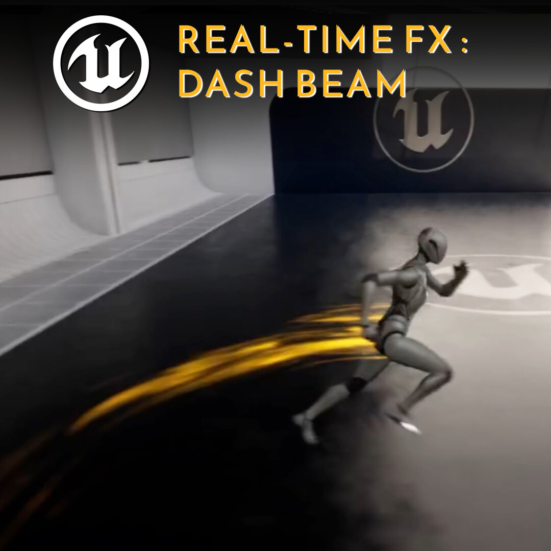 ArtStation - Static Beam and dash VFX / UE5 - Niagara