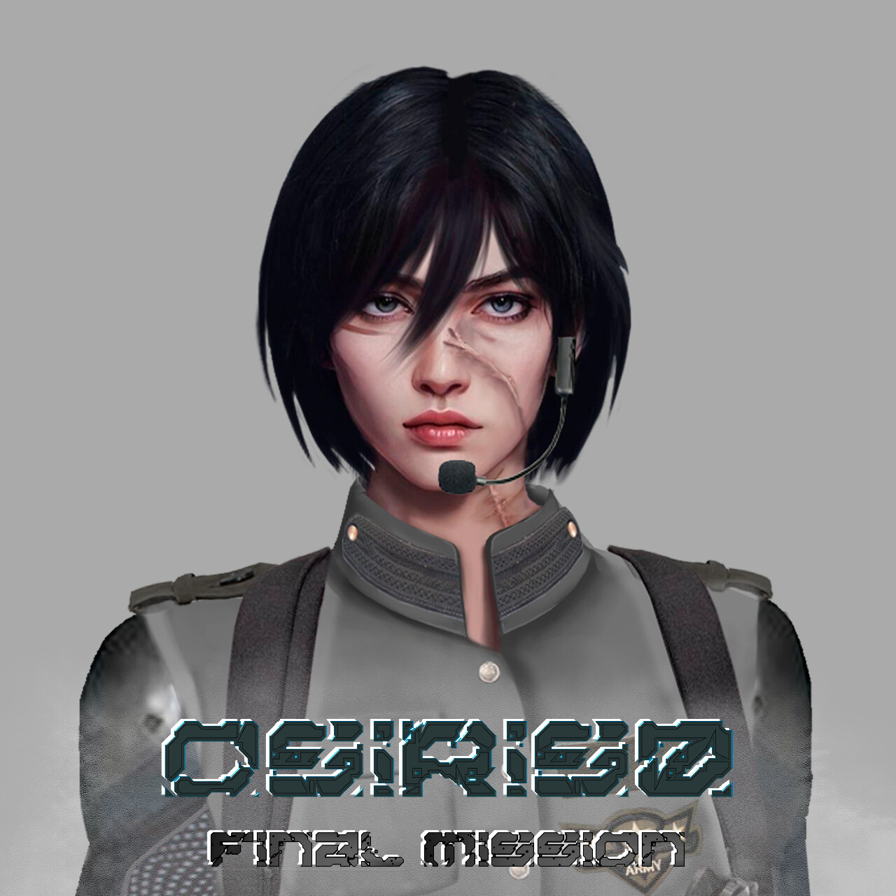 ArtStation - The military woman