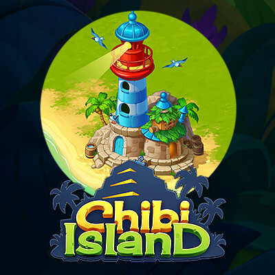 ArtStation - Chibi Island: isometric objects