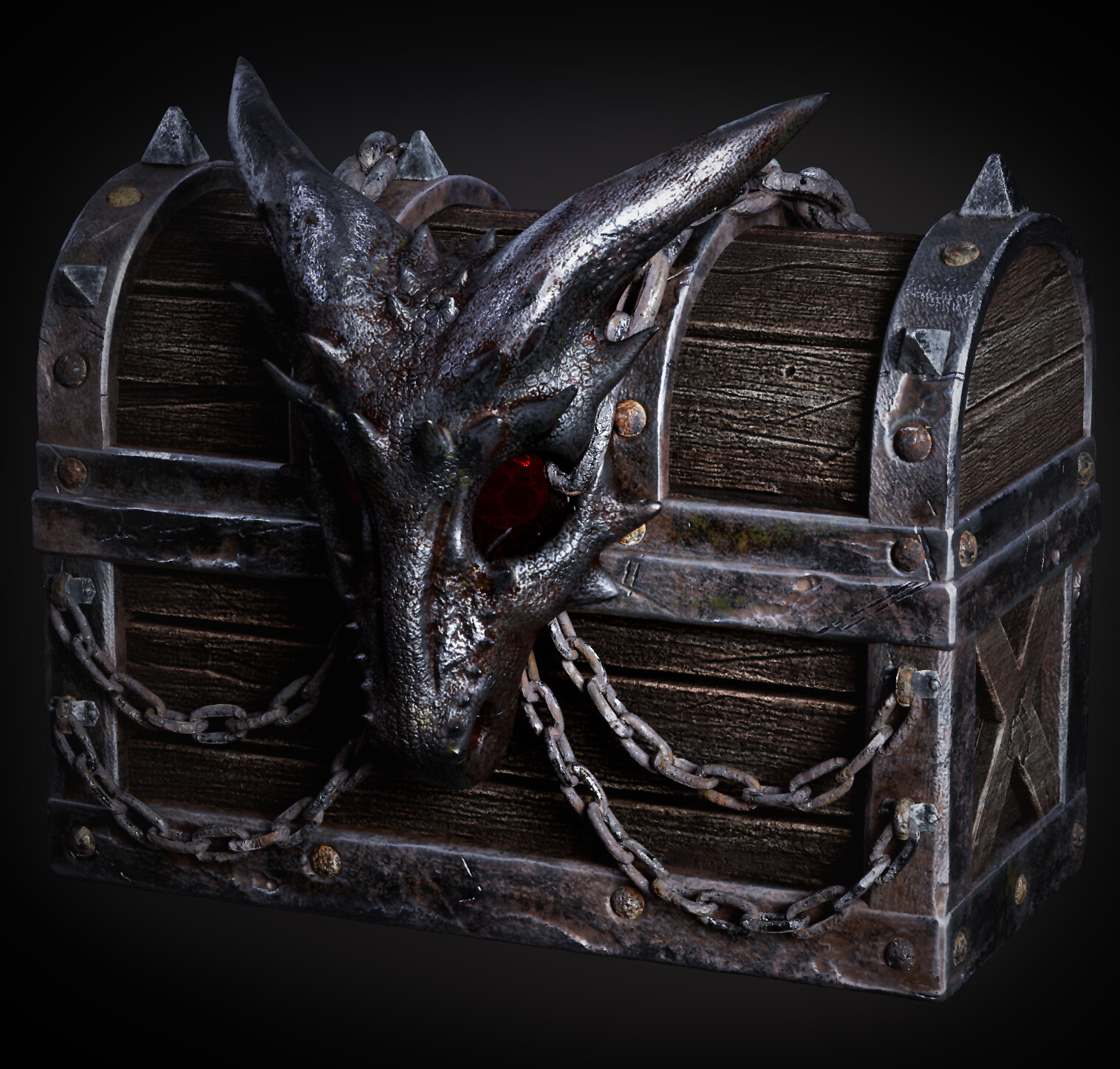 Anastasia Starostina - Ancient dragon treasure chest