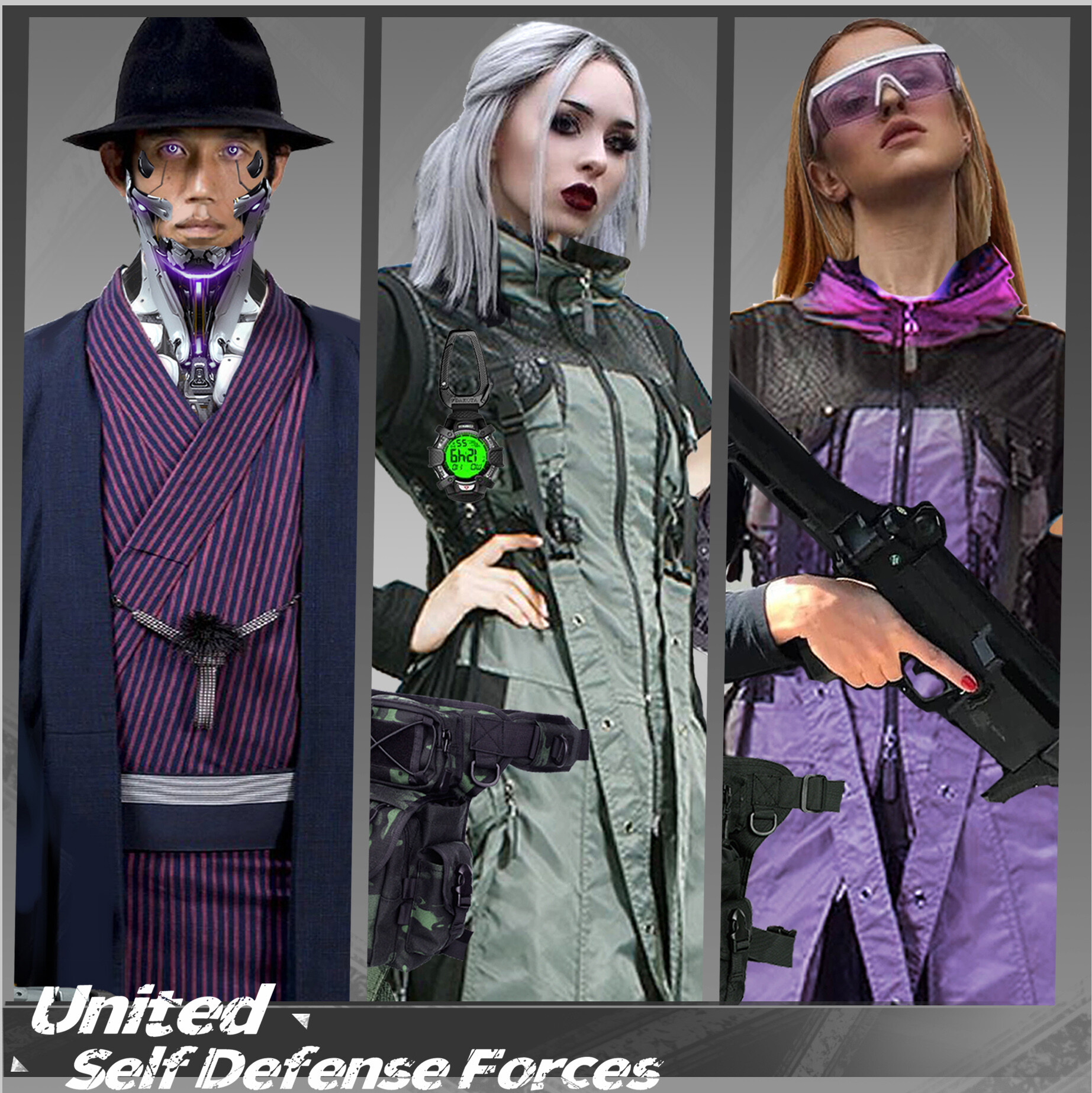 ArtStation - United Self Defense Forces