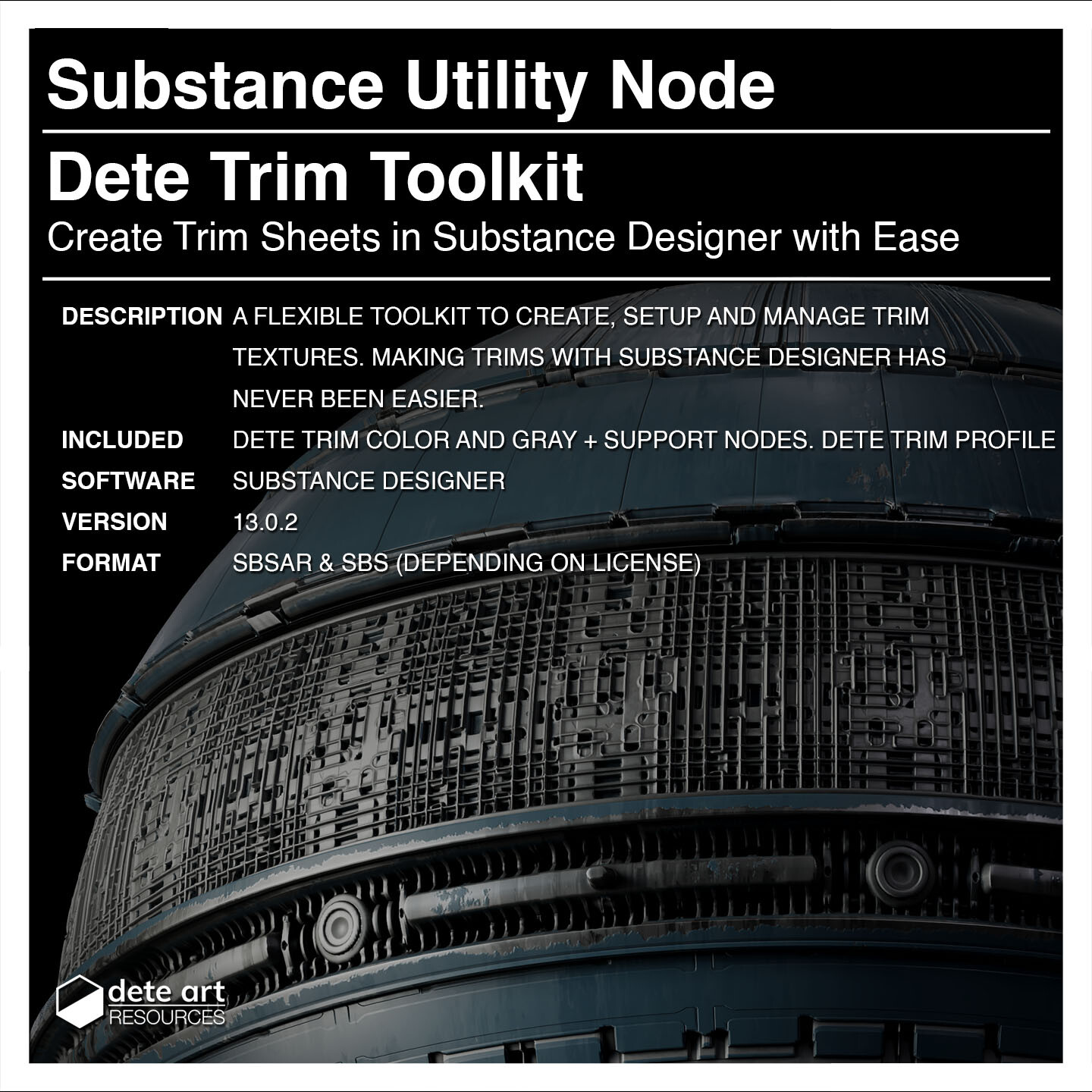 Daniel Thiger - Substance Designer | Dete Trim Toolkit