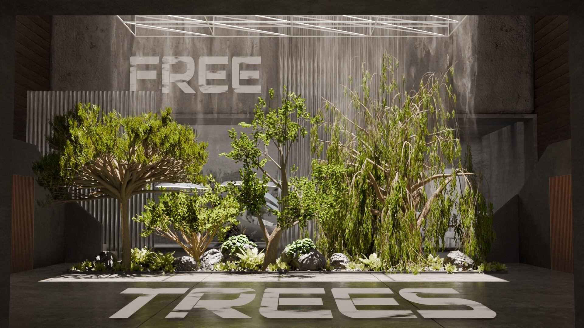 ArtStation - custom trees