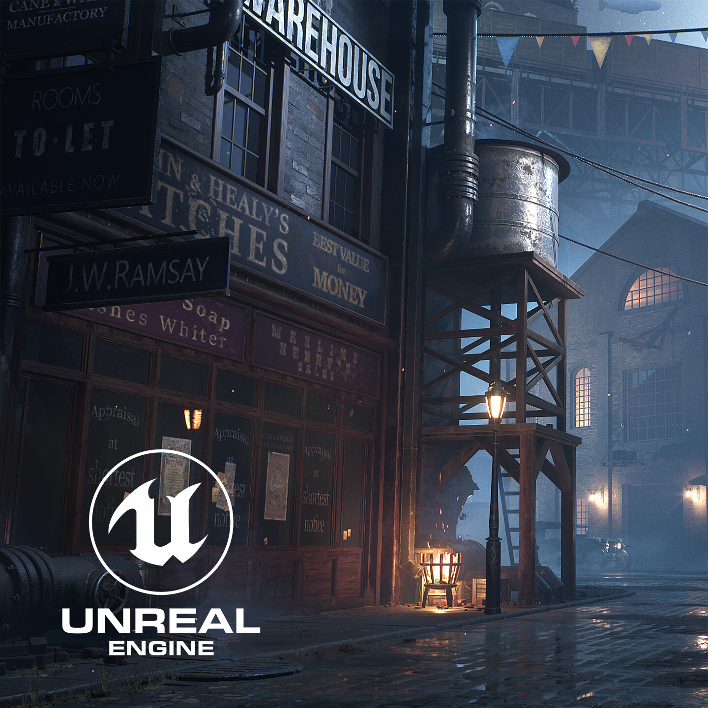 ArtStation - Victorian Night UE