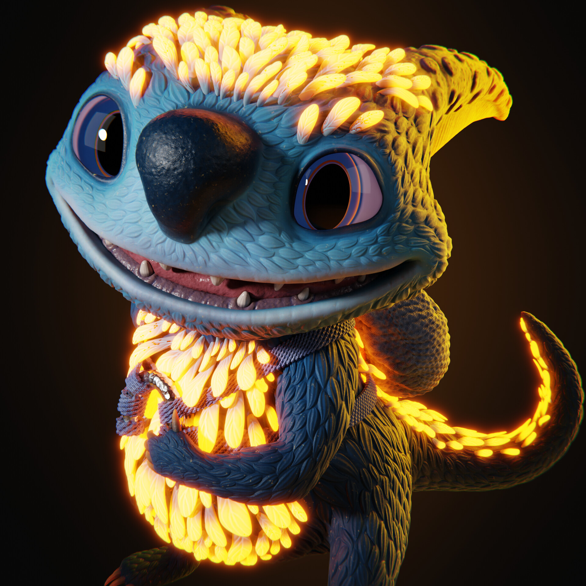 ArtStation - Lumi - The Cute Creature (Colored)