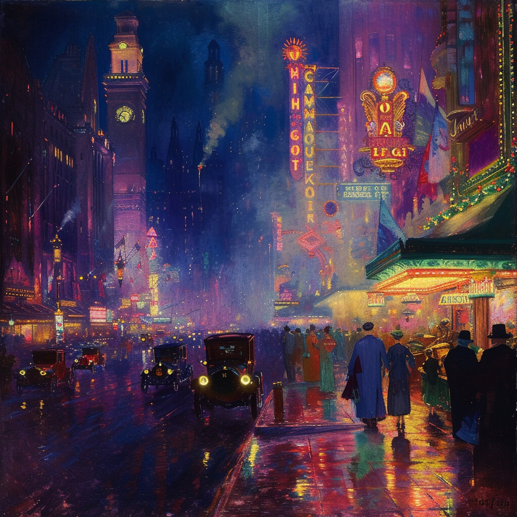 ArtStation - Vintage Nightlife Part 2