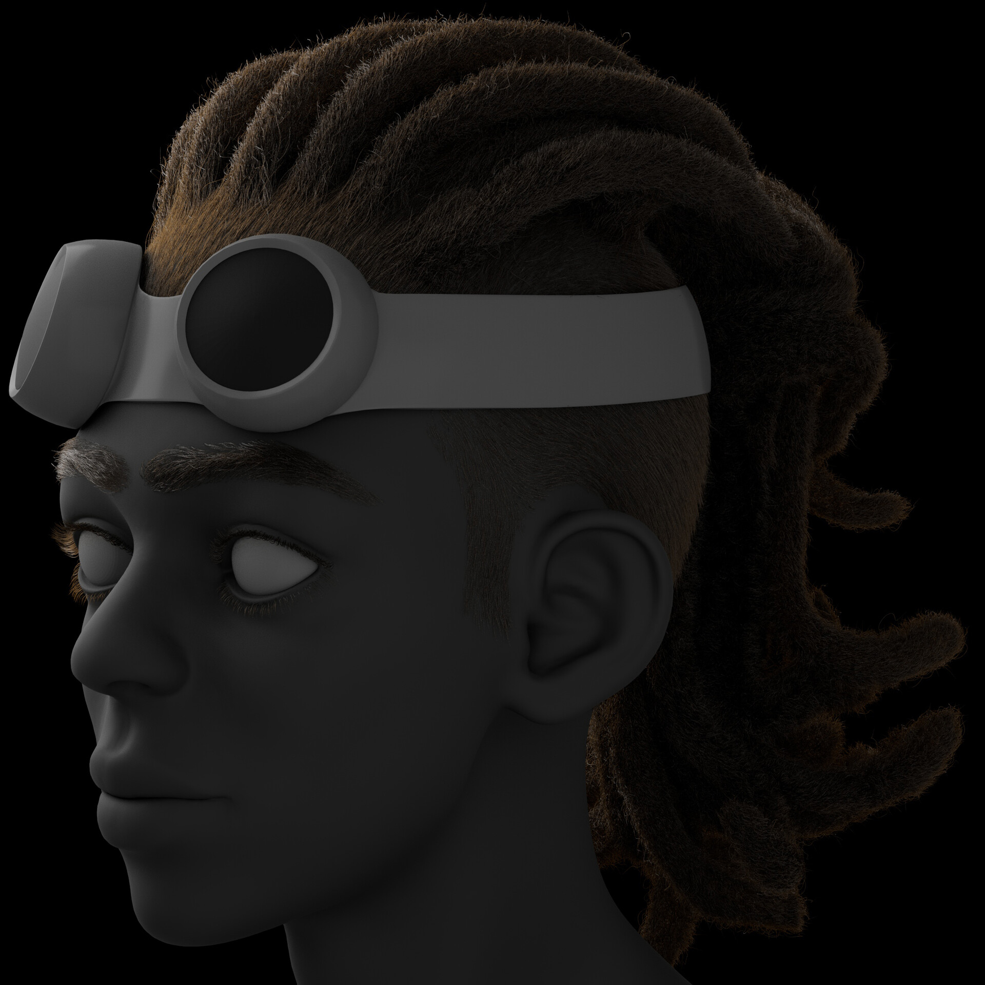 ArtStation - XGen Dreadlocks Hair