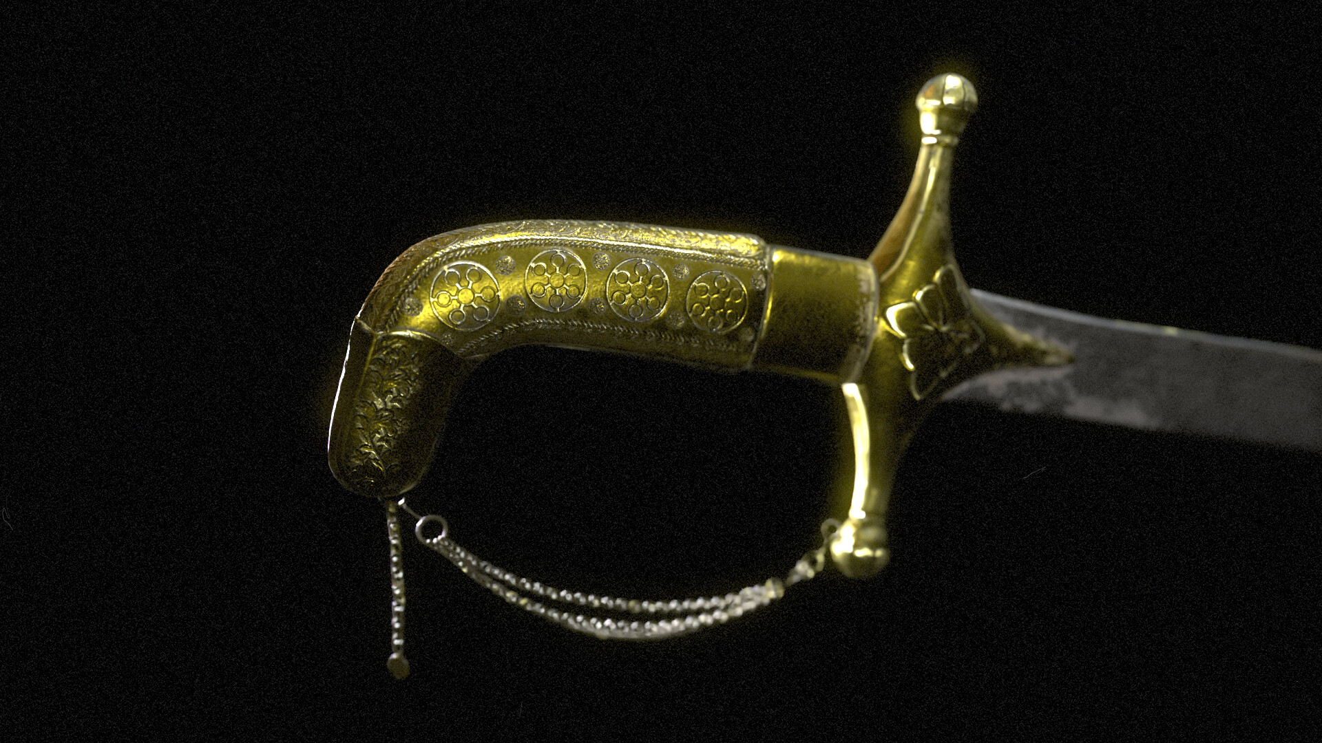 ArtStation - Arabian sword - The mangy sword