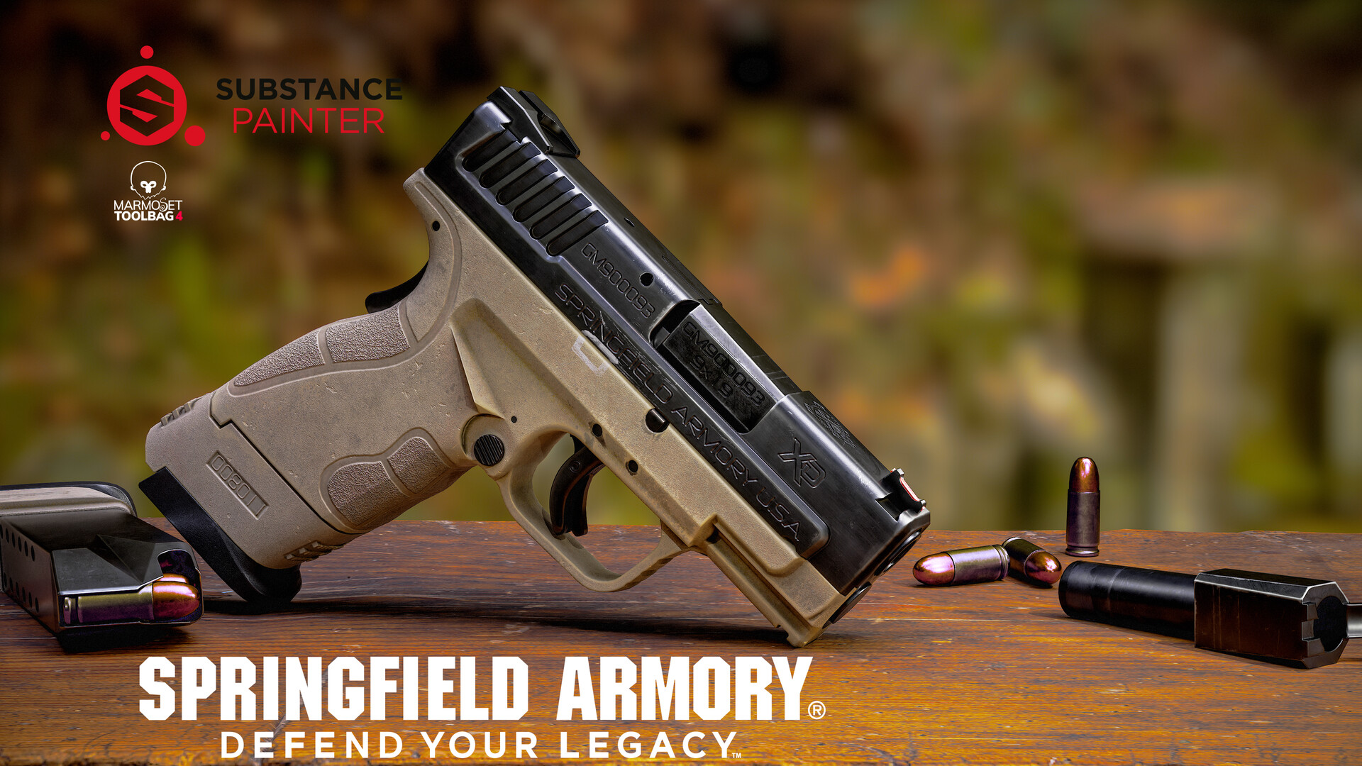 ArtStation - Springfield Xp-9 Sub Compact Mod 2