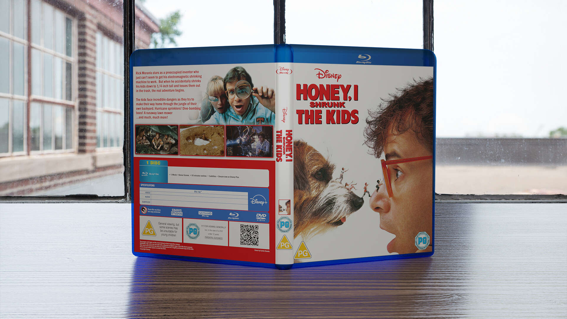 ArtStation - Honey I Shrunk the Kids (1989) Custom Blu-ray Cover