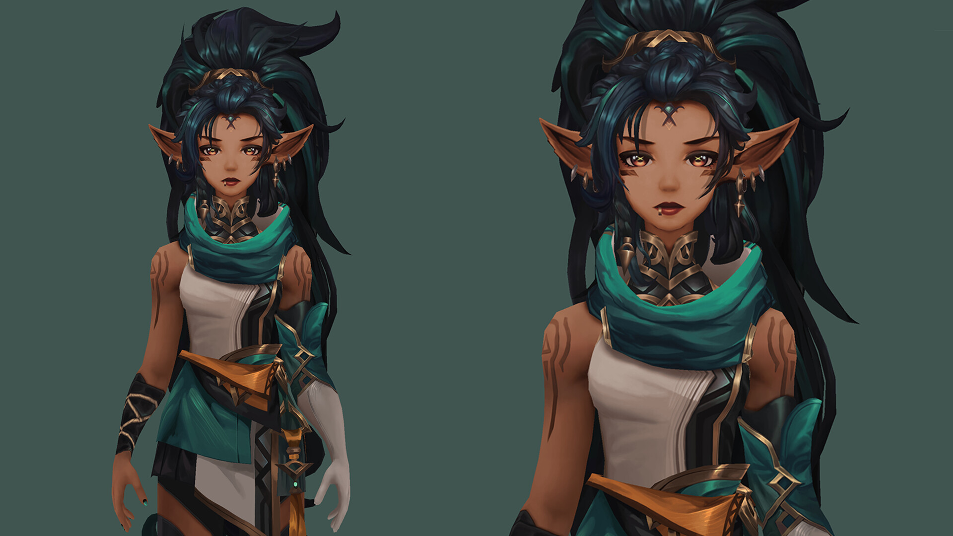 ArtStation - Soul Master Handpainted Character