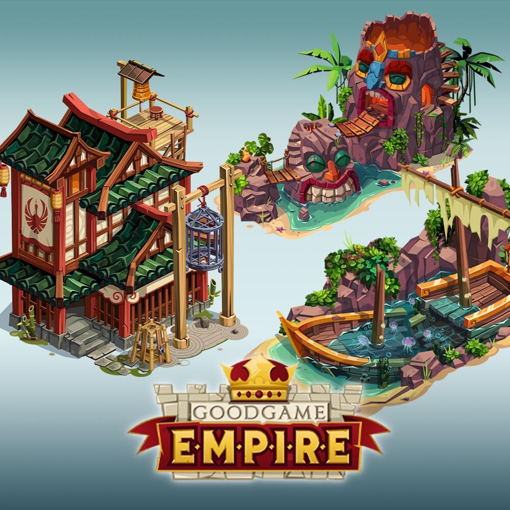 ArtStation - GGS Empire - Isometric Assets