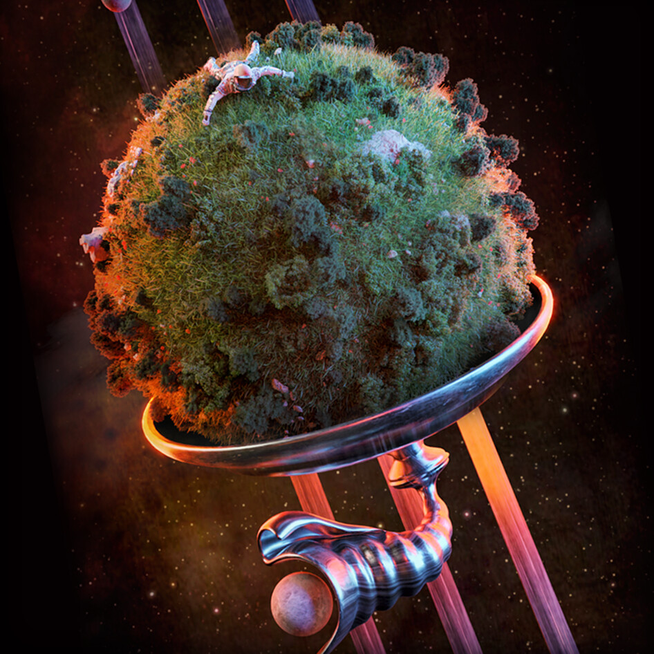 ArtStation - Black Holes and 'time dilation'